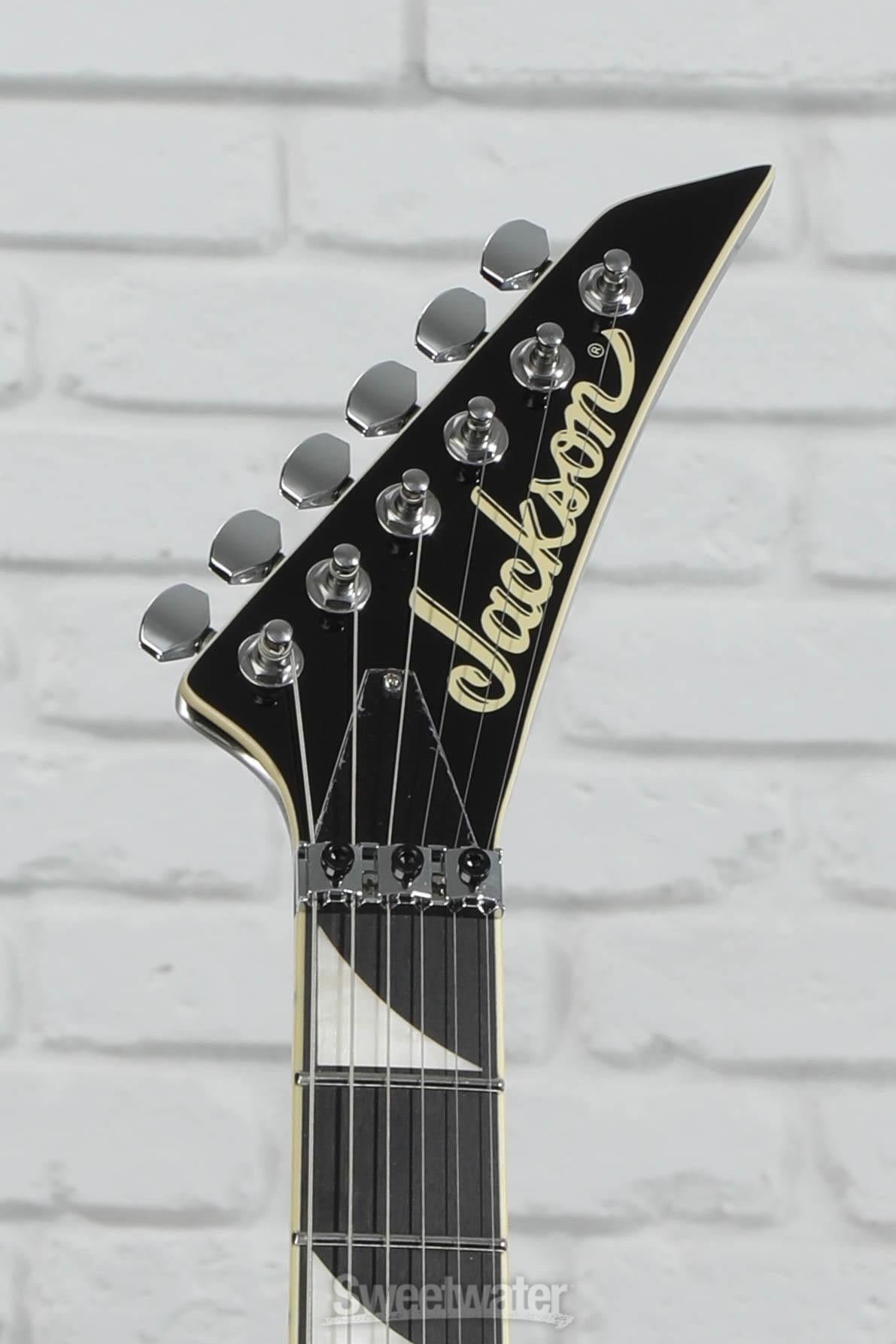 Jackson Pro Plus Series KE1A Kelly Limited-edition Electric Guitar - Gloss Black, Aged White ...