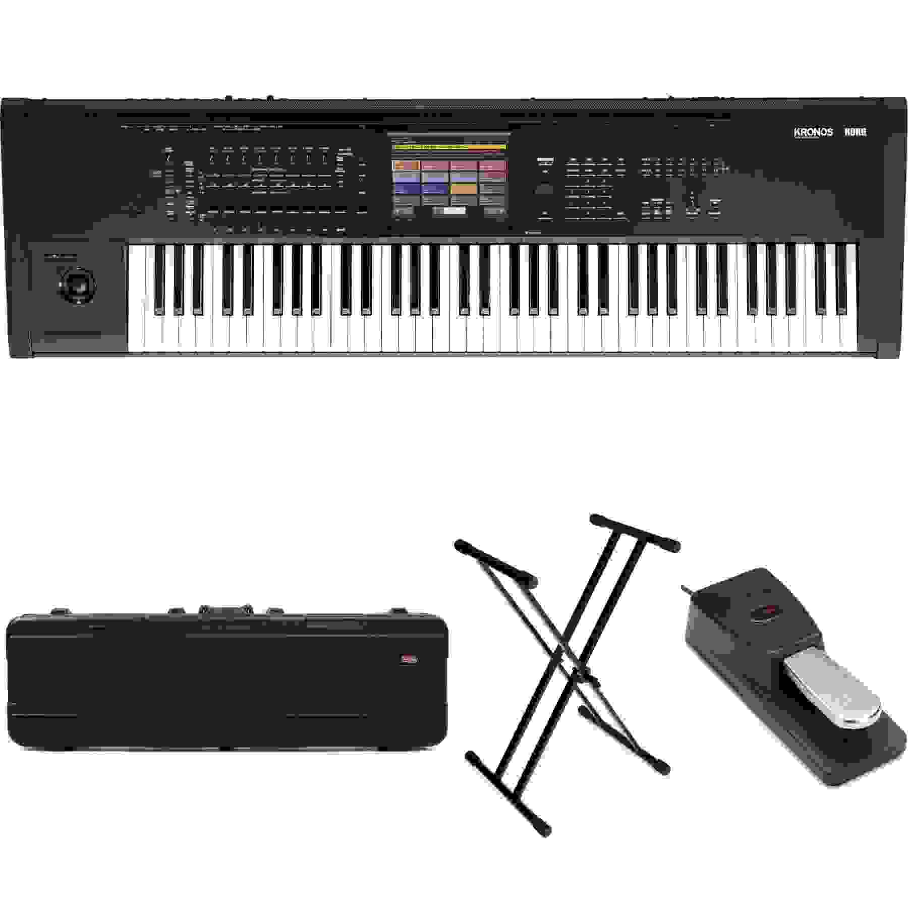 Korg Kronos 3 73-key Music Workstation Stage Bundle | Sweetwater