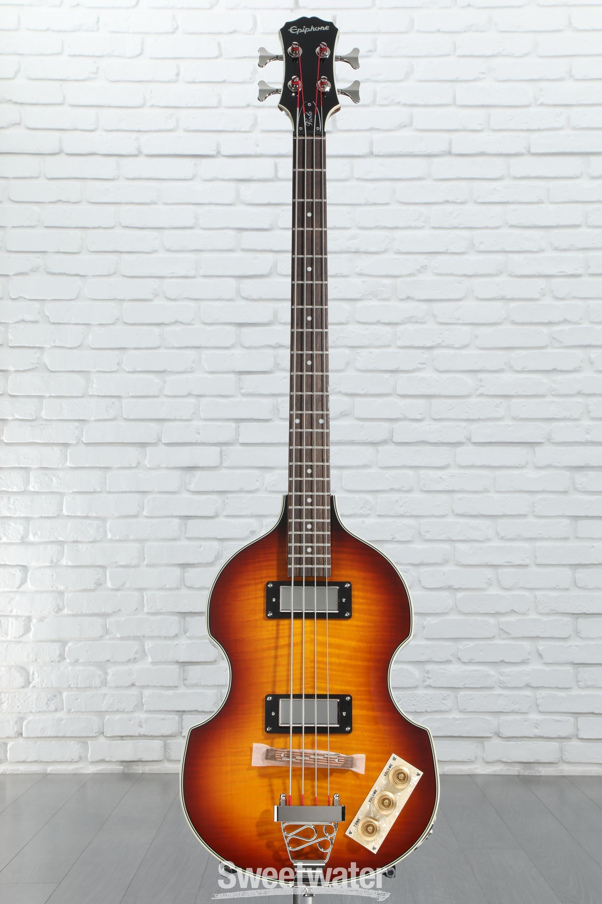 Epiphone Viola Bass - Vintage Sunburst | Sweetwater