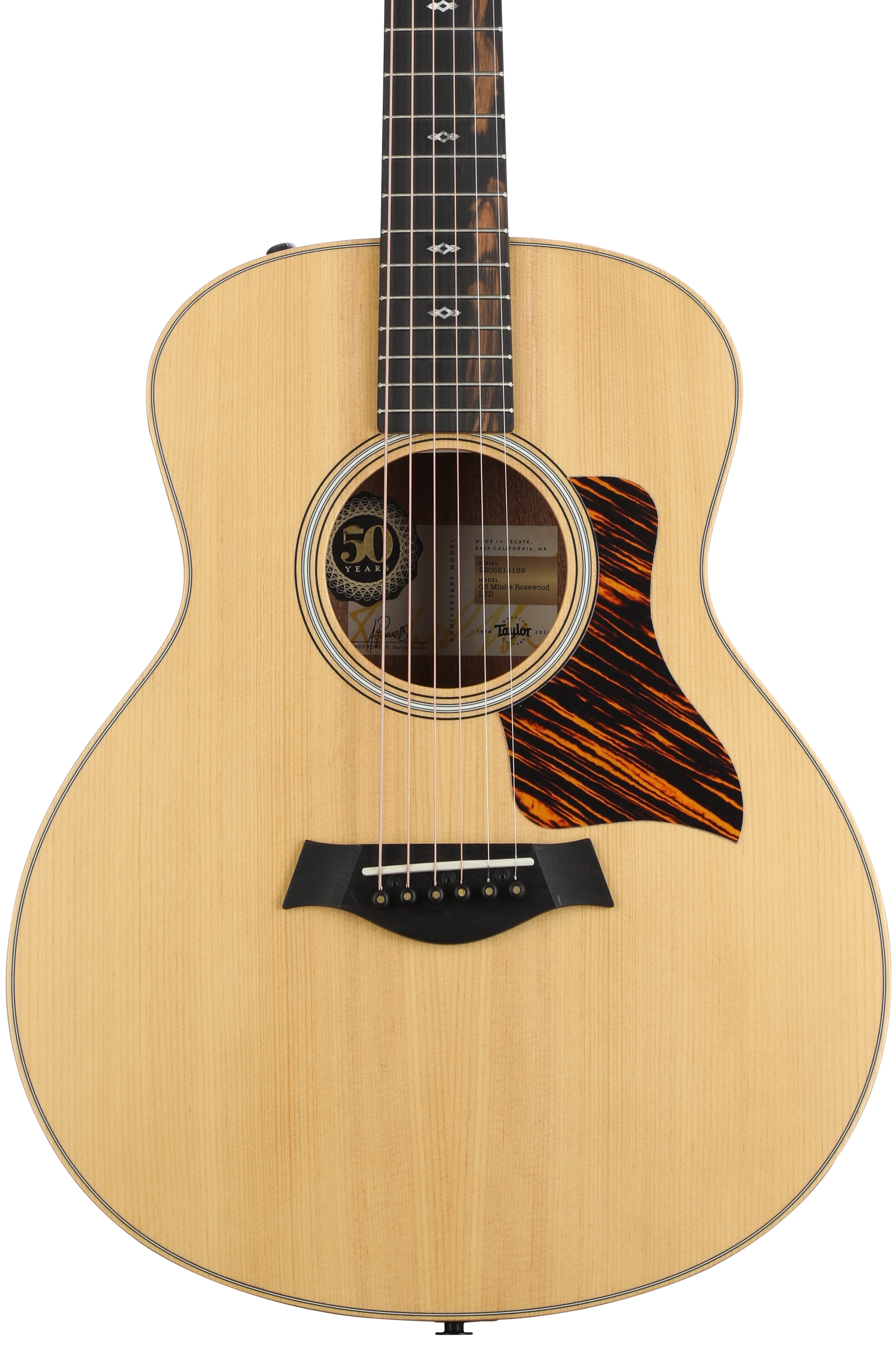 Taylor 50th Anniversary GS Mini-e Rosewood Acoustic-electric Guitar ...