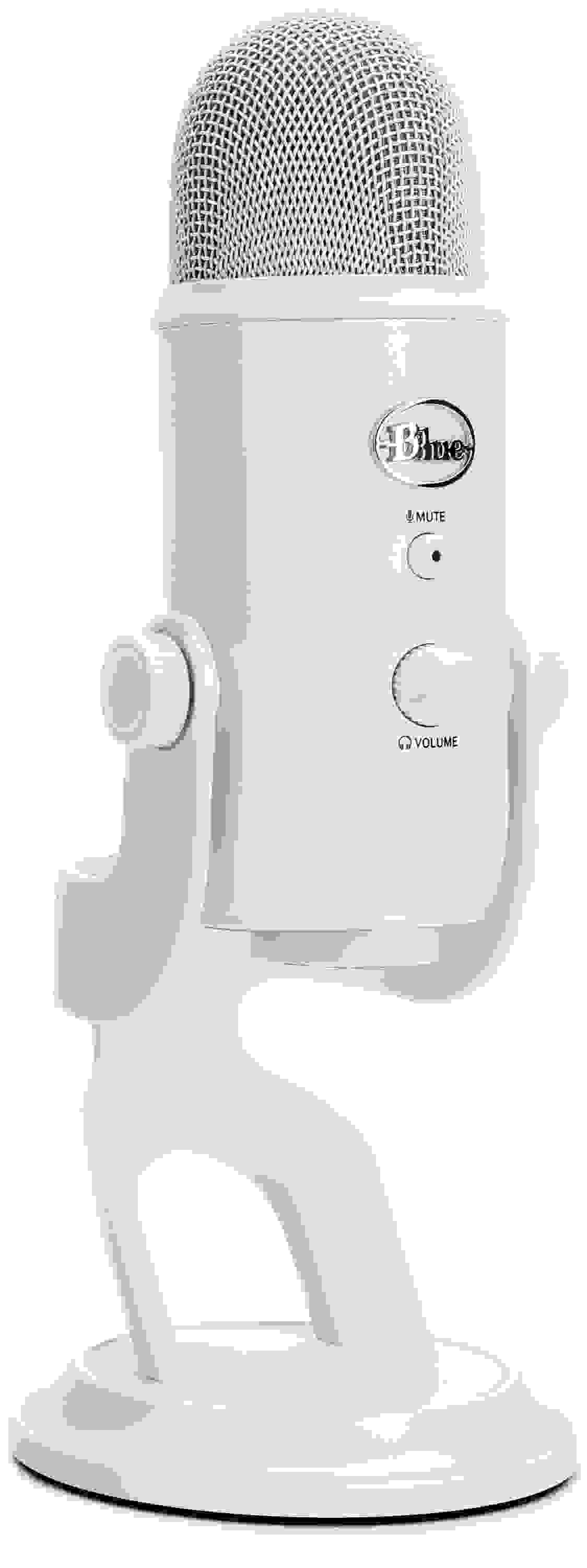 Blue Microphones Yeti Multi-pattern USB Condenser Microphone - Whiteout ...