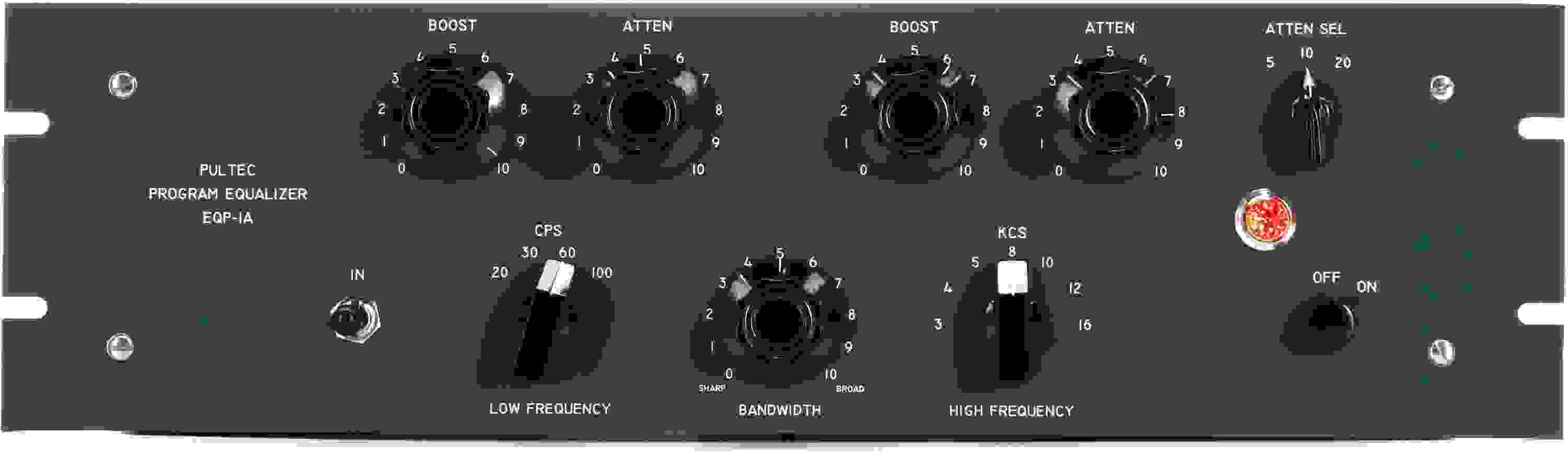 Pultec EQP-1A Tube Program Equalizer | Sweetwater