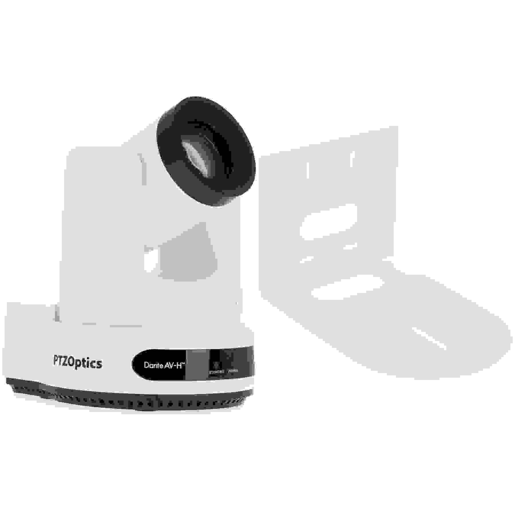 PTZOptics Link 4K 20x Optical Zoom PTZ Camera with Wall Mount - White ...