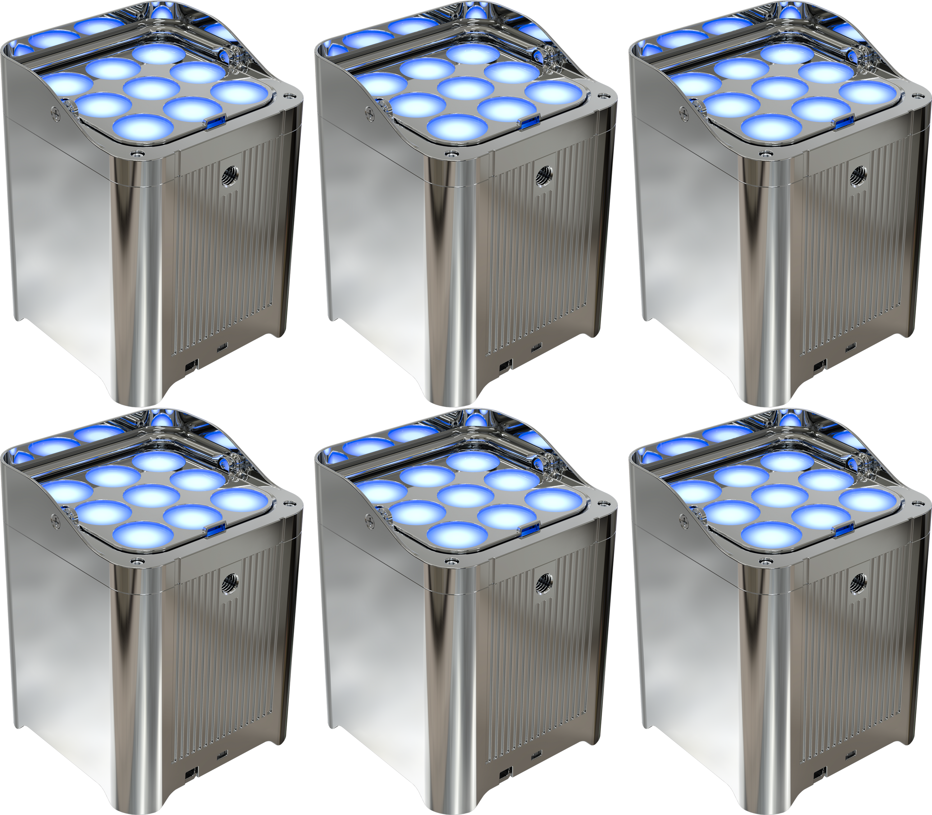 Chauvet Pro WELL Fit X 6-pack Uplight Fixtures | Sweetwater