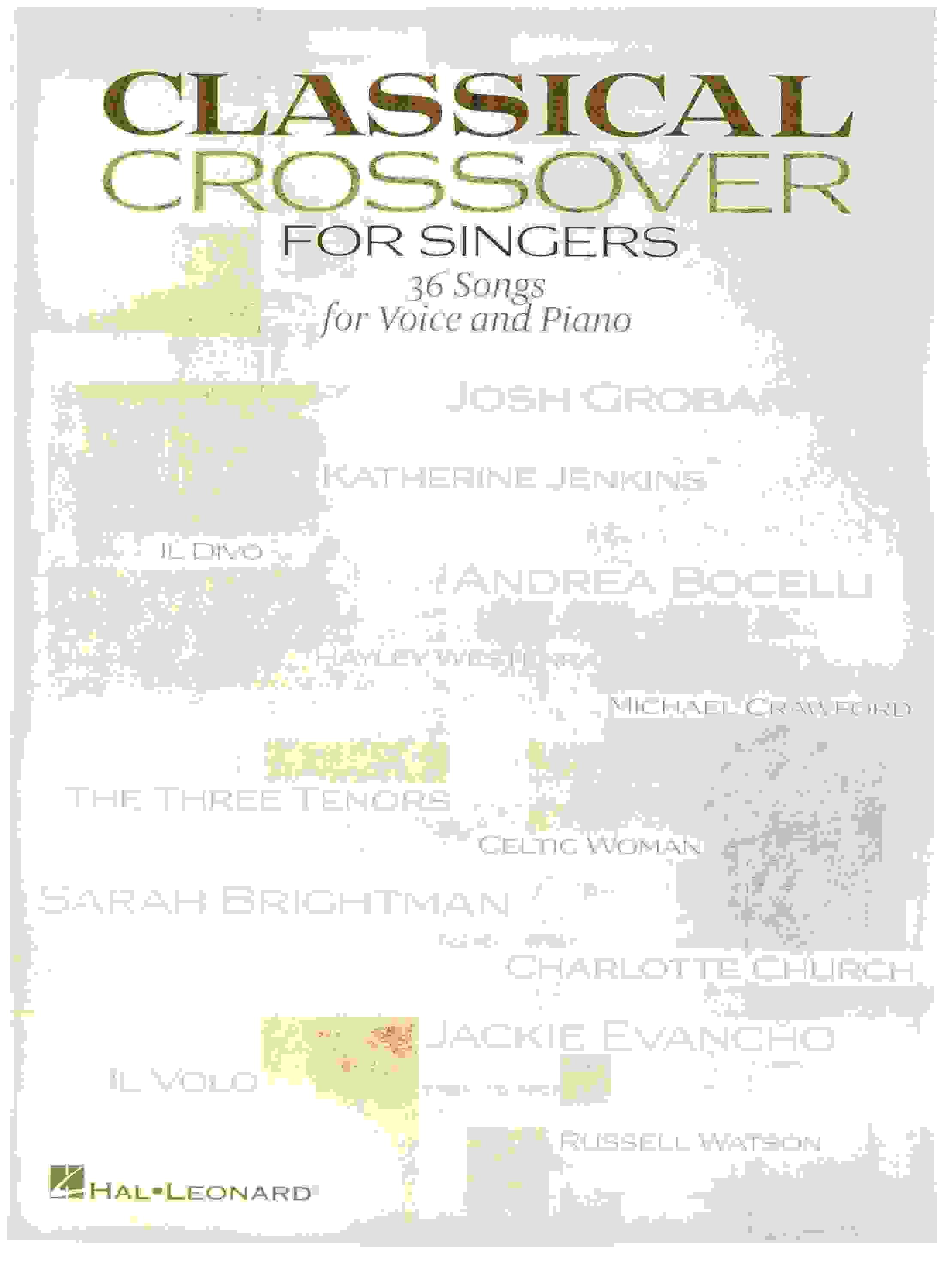 Hal Leonard HL00118365 Classical Crossover for Singers | Sweetwater