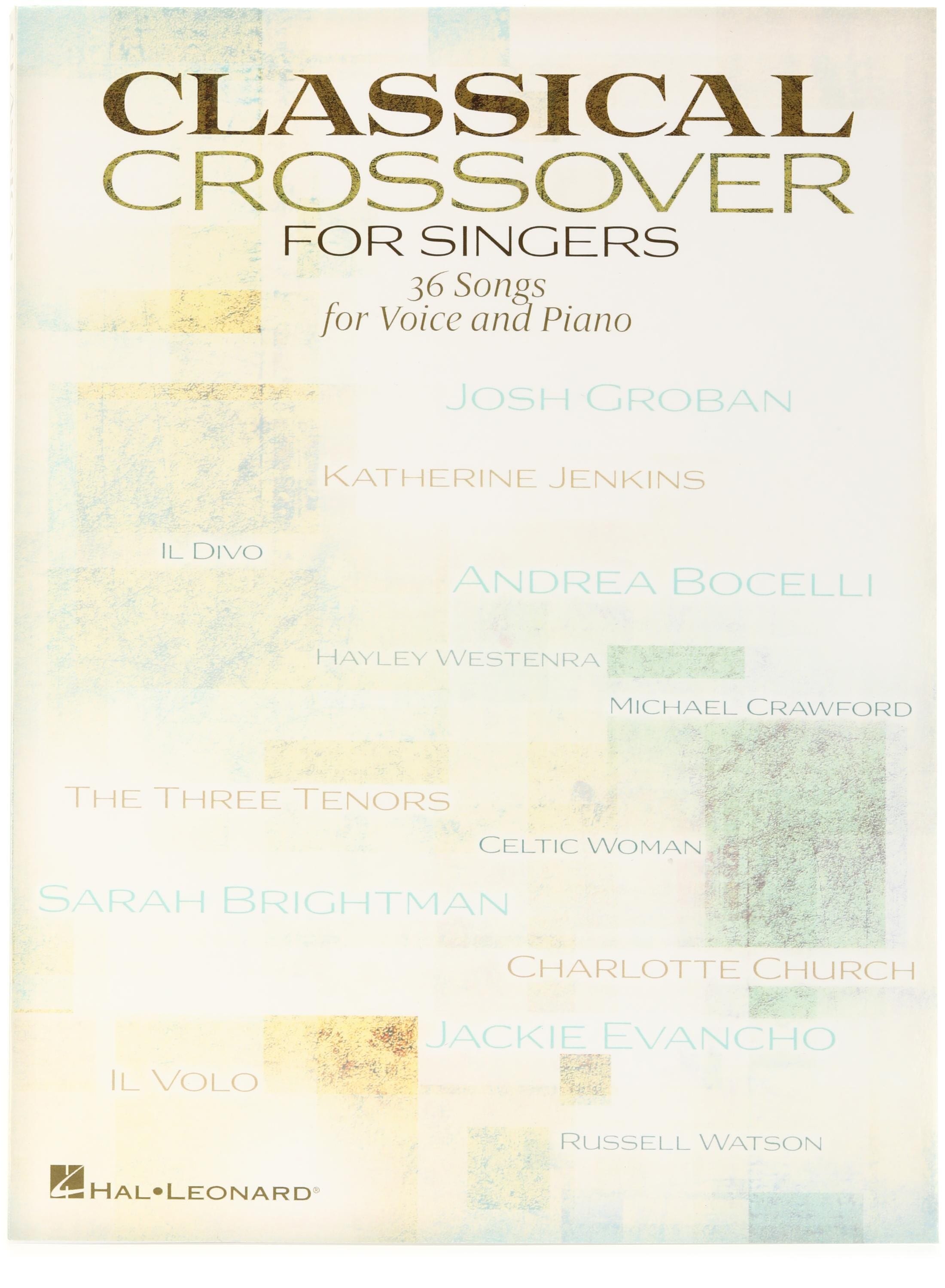 Hal Leonard HL00118365 Classical Crossover for Singers | Sweetwater
