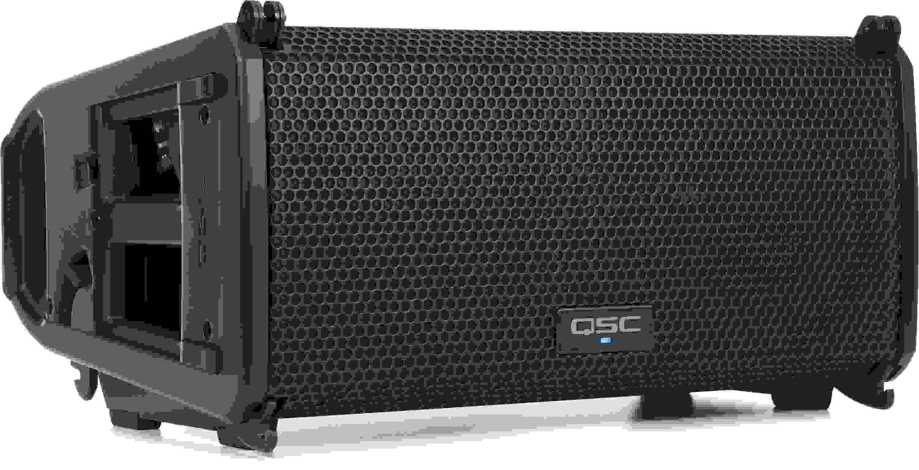 QSC LA108 1,300W 8-inch Active Line Array Speaker | Sweetwater