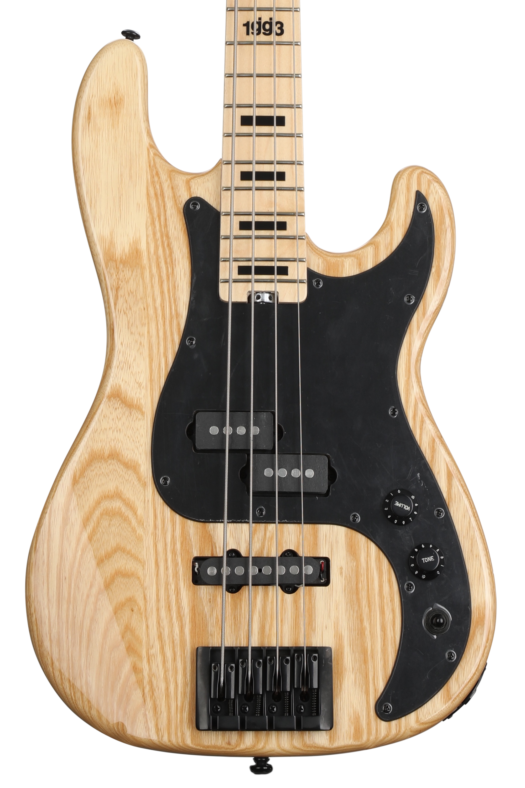 Schecter Justin Beck P-4 Signature Bass Guitar - Natural | Sweetwater