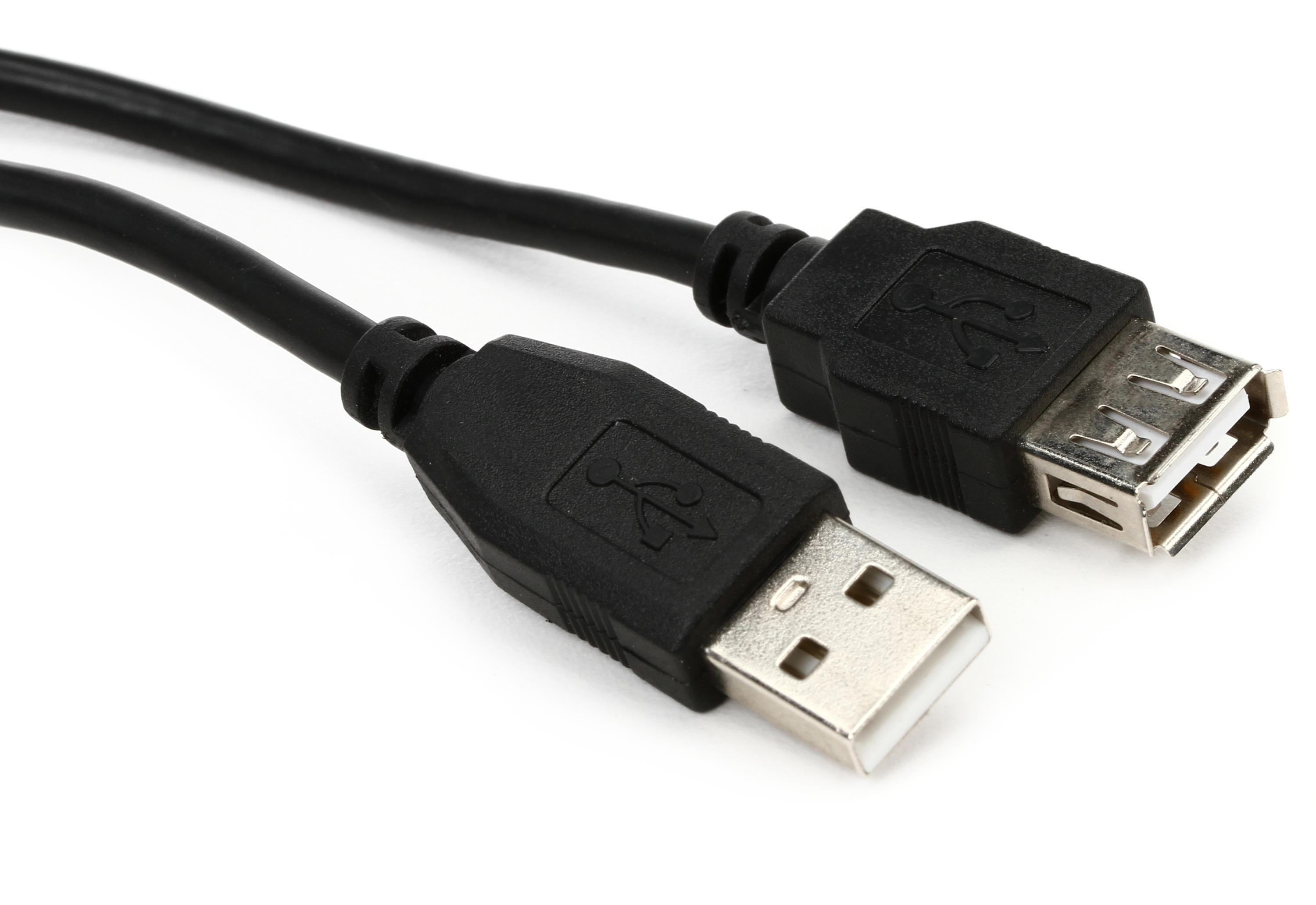 Hosa USB-205AF USB Extension Cable - 5 foot | Sweetwater