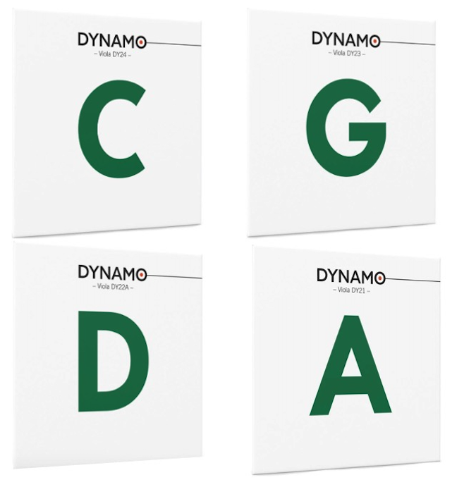 Thomastik-Infeld DY200 Dynamo Viola String Set - 4/4 Size (15+ inch) | Sweetwater