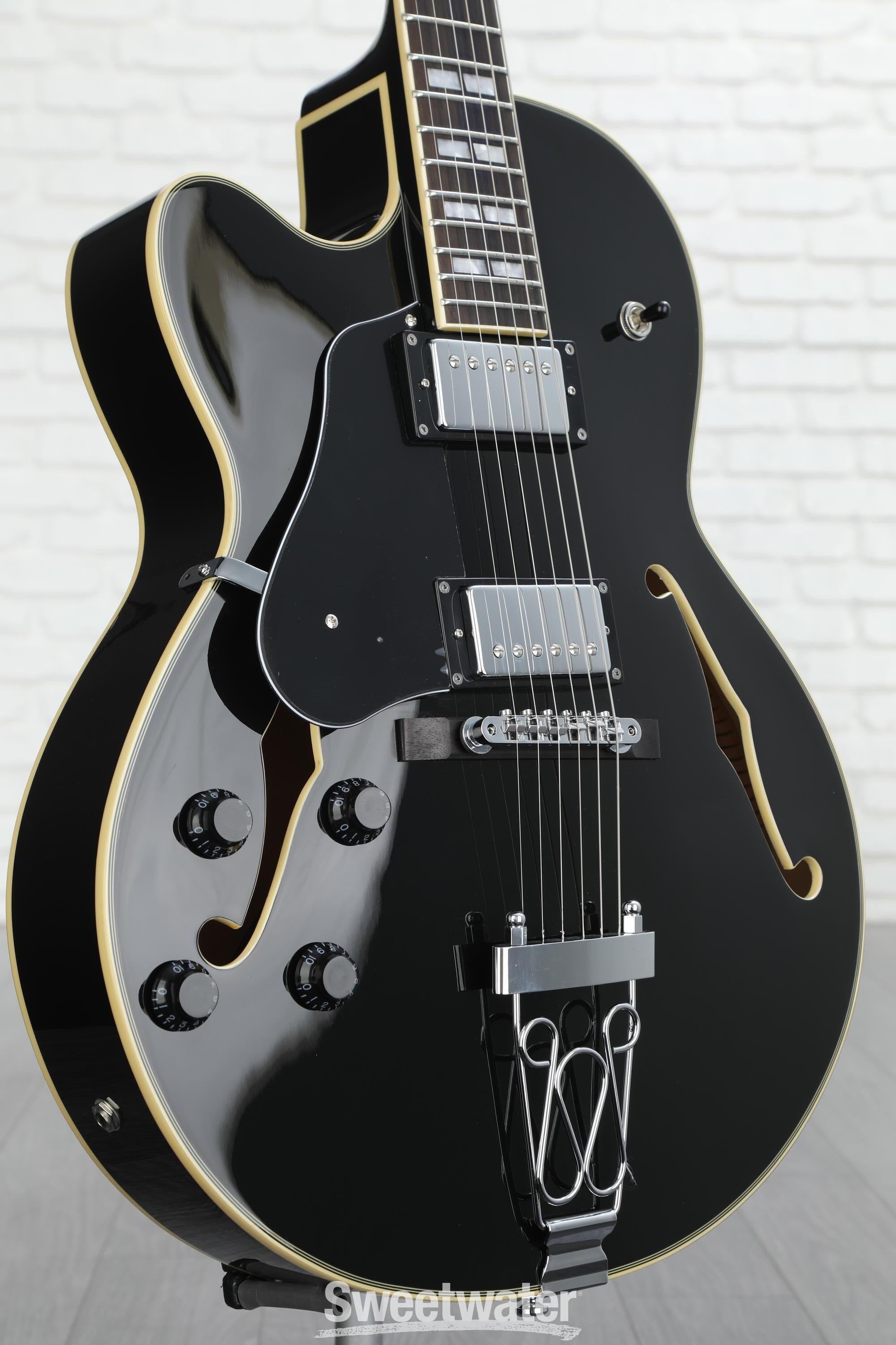 Sire Larry Carlton H7F Left-handed Hollowbody Electric Guitar - Black ...