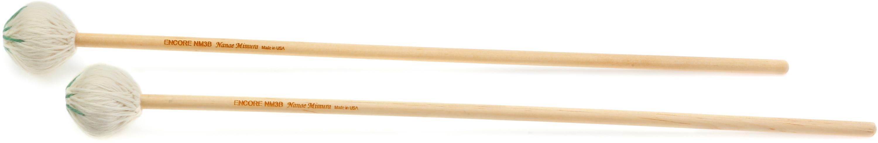 Encore Mallets NM3B Nanae Mimura Signature Marimba Mallets - Medium ...