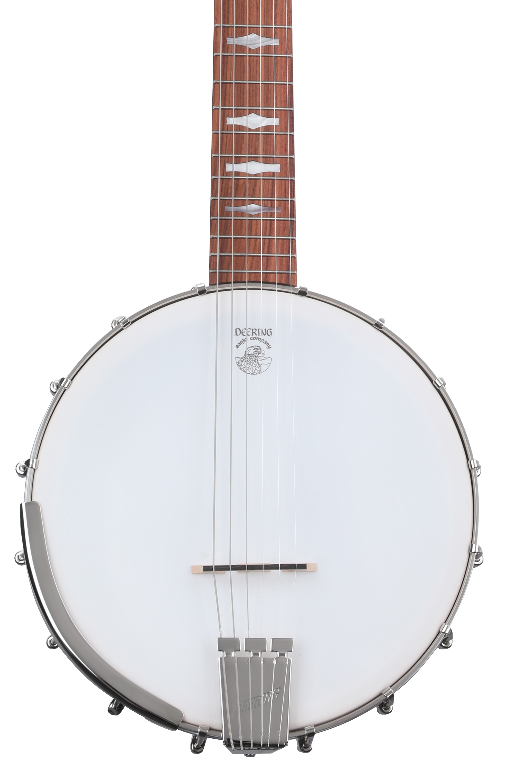 Deering Goodtime Six Open-back 6-string Banjo - Natural Maple | Sweetwater
