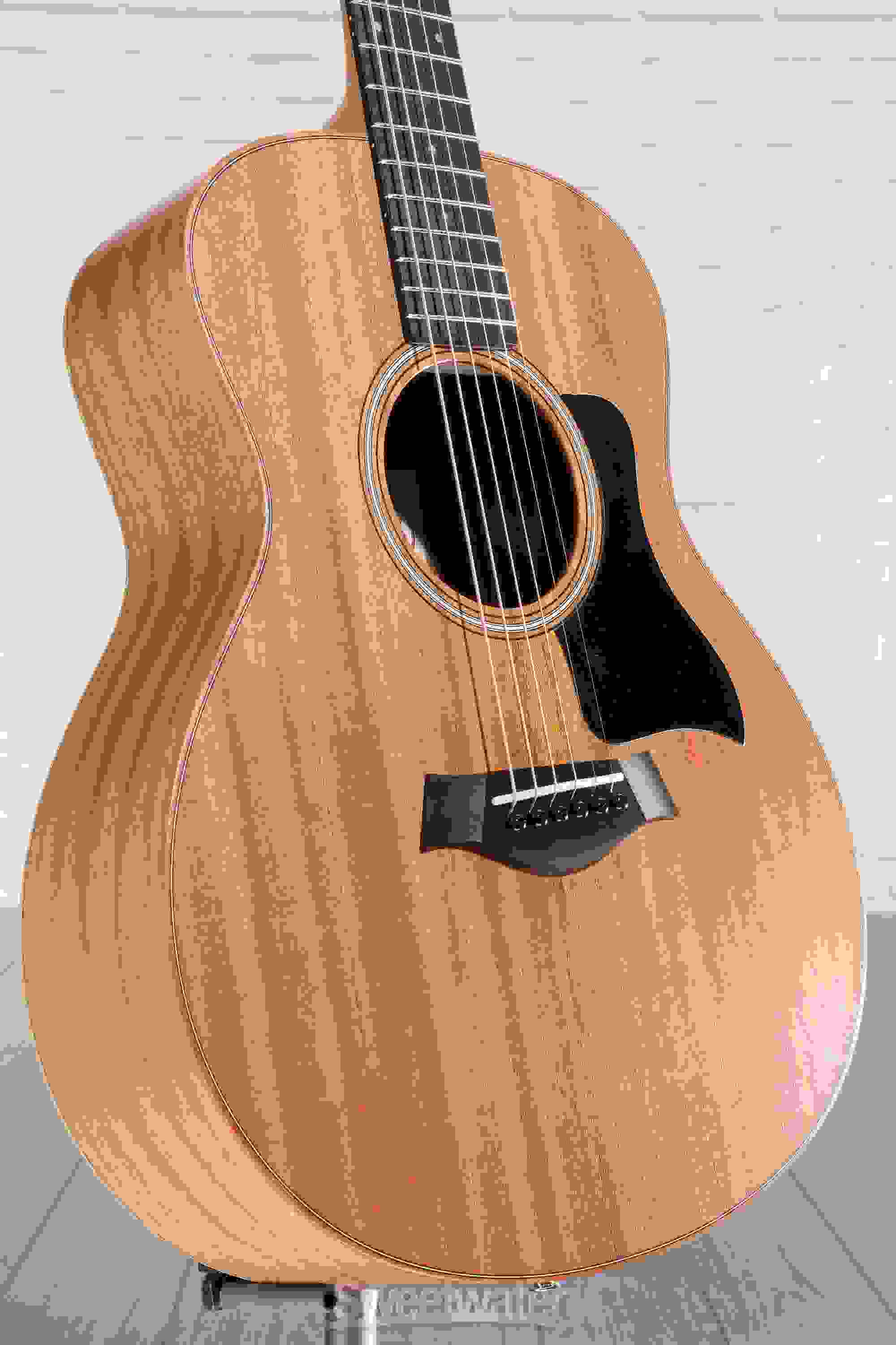 Taylor GS Mini Mahogany Acoustic Guitar - Natural with Black Pickguard ...