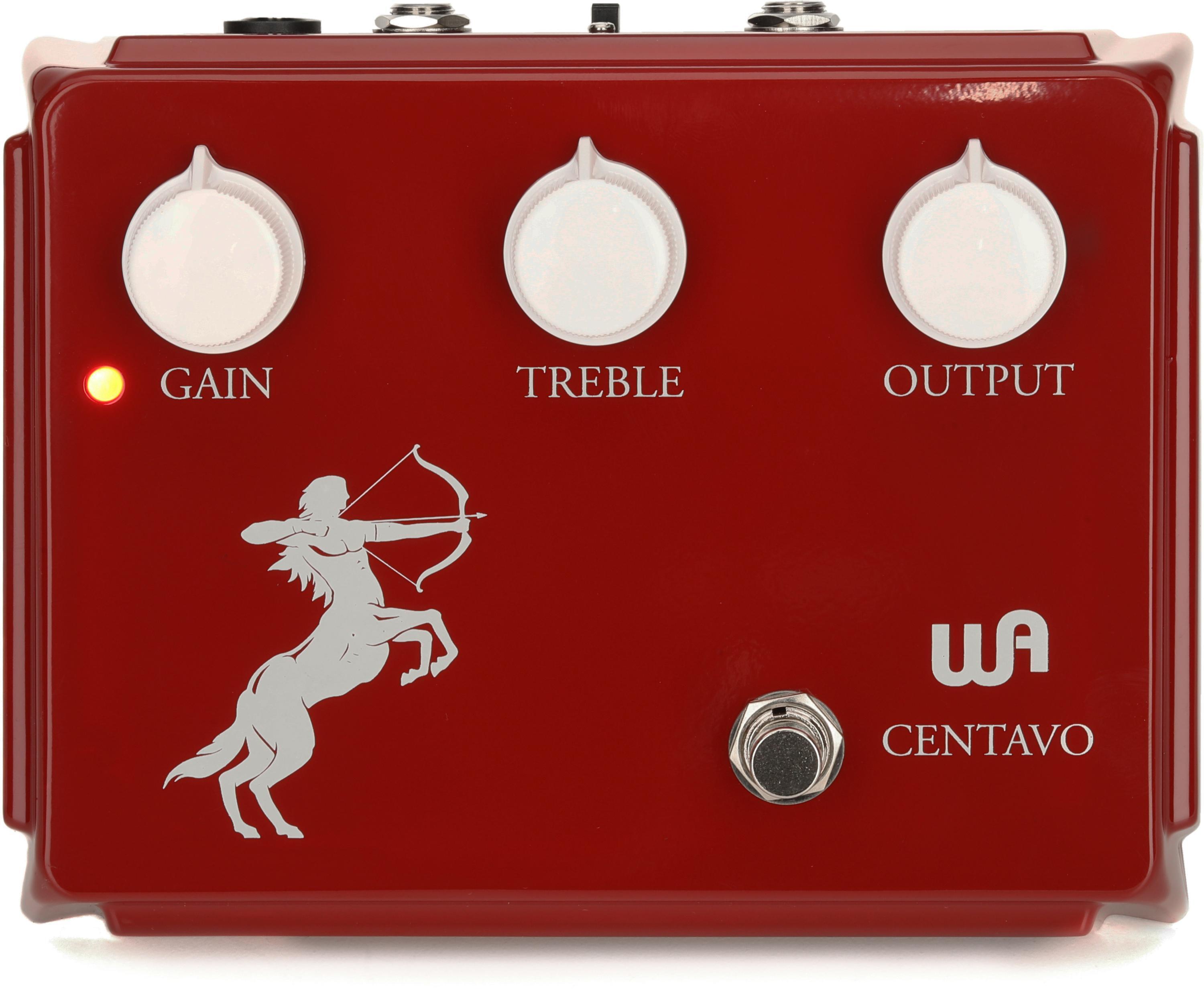 Warm Audio Centavo Professional Overdrive Pedal - Centavo Tribute Red ...