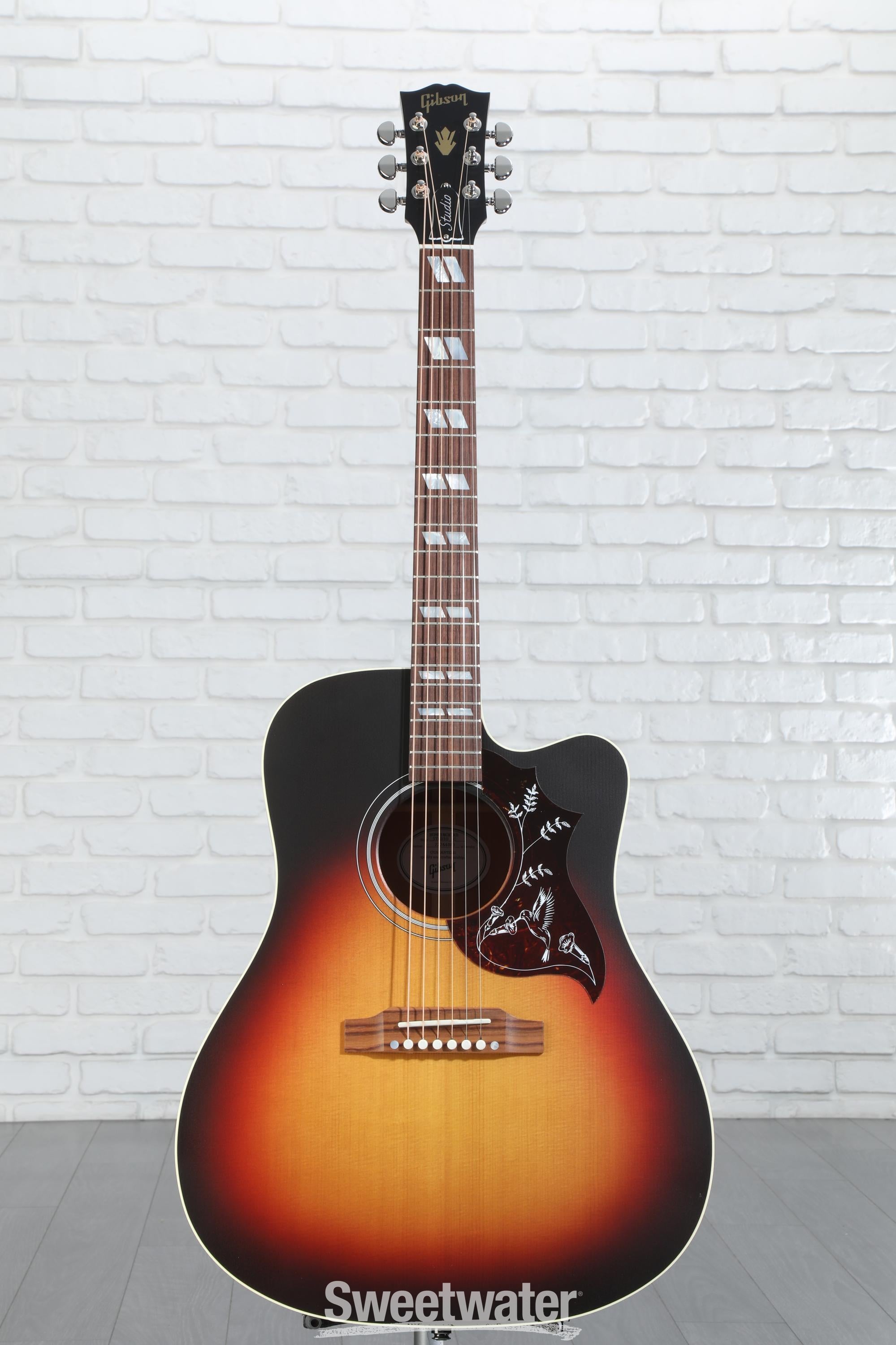 Gibson Acoustic Hummingbird Studio EC Acoustic-electric Guitar - Tri ...