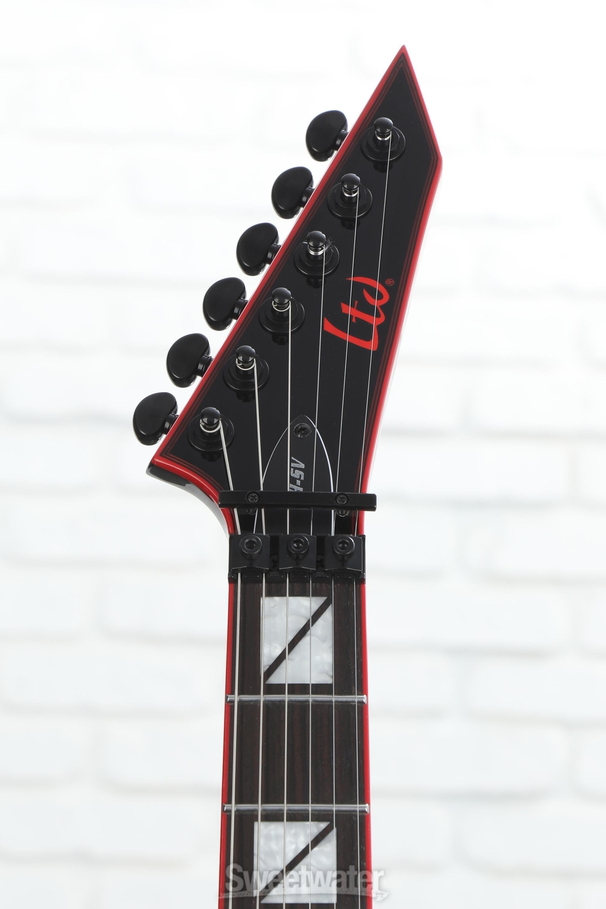 ESP LTD Gary Holt GH-SV Signature Electric Guitar - Black | Sweetwater