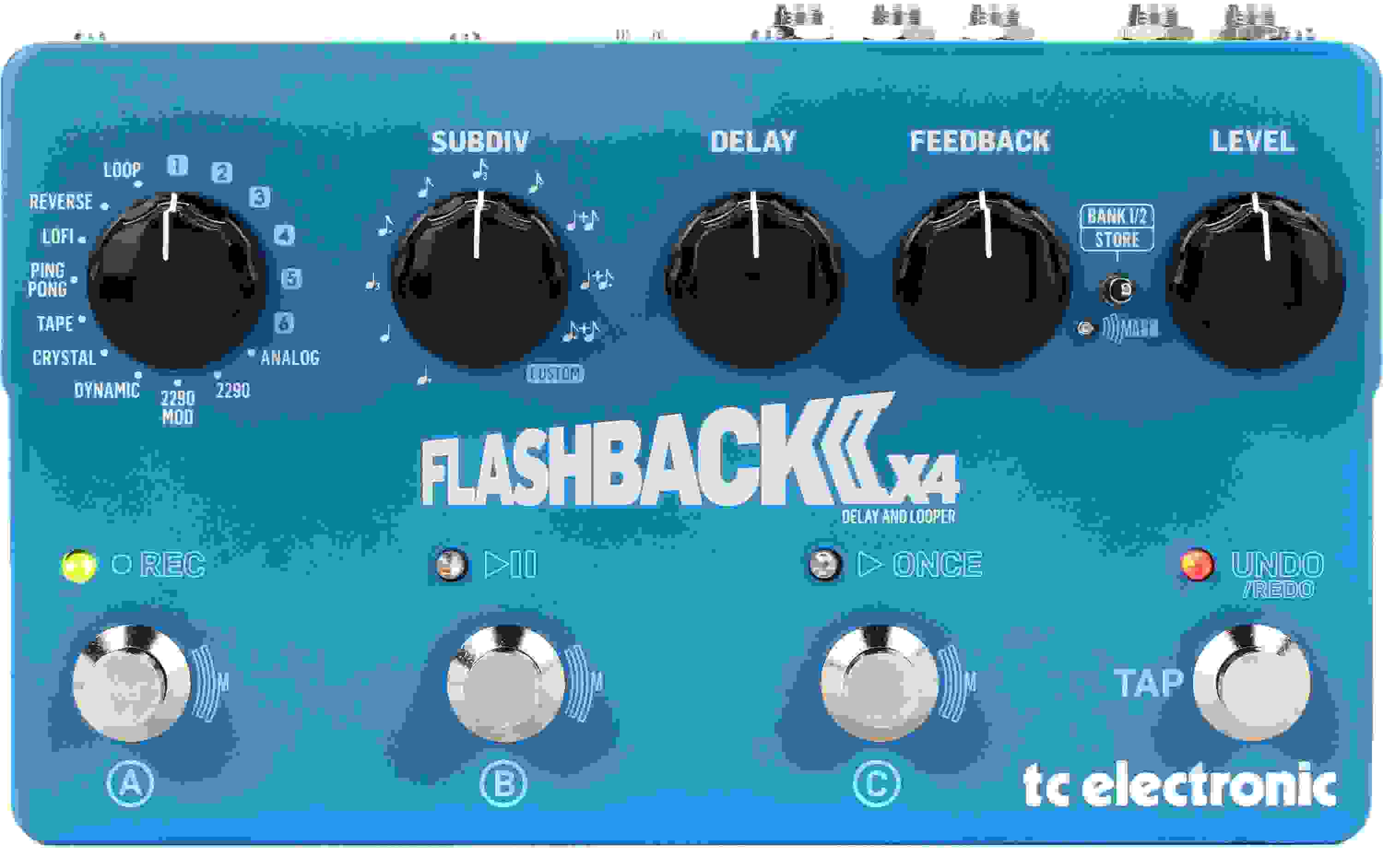 TC Electronic Flashback 2 X4 Delay and Looper Pedal | Sweetwater