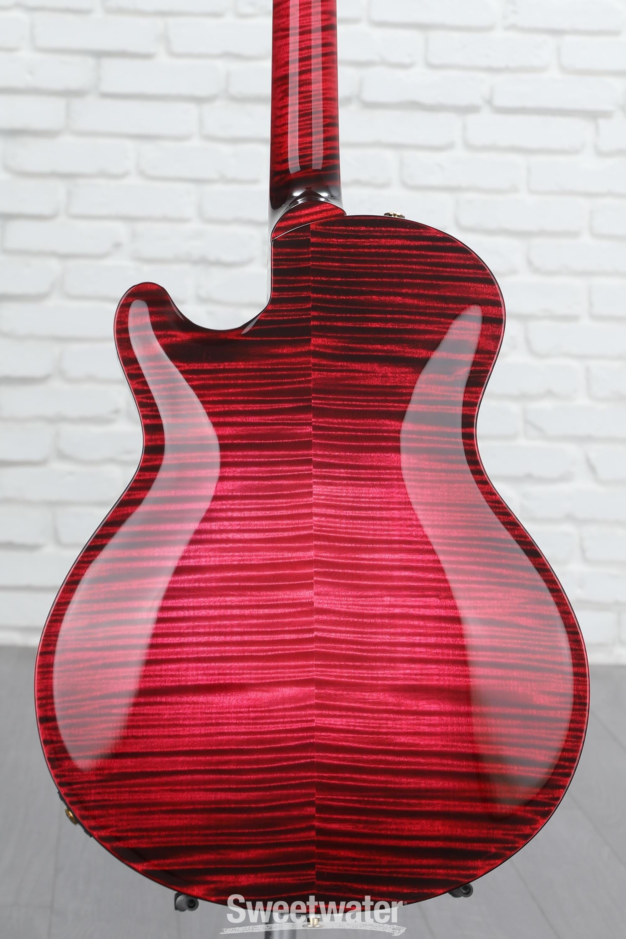 PRS Private Stock #10317 Singlecut Archtop Electric Guitar - Blood Red ...
