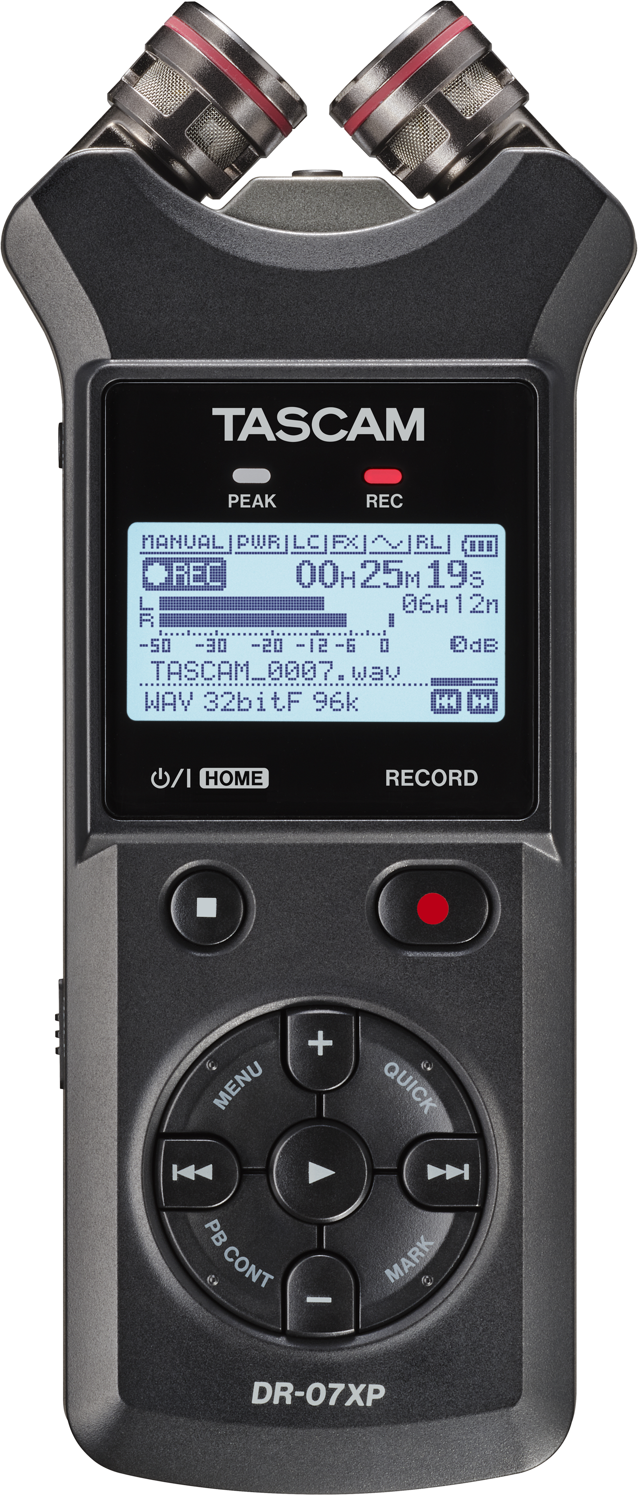 TASCAM DR-07XP Portable Handheld Recorder with Interface | Sweetwater
