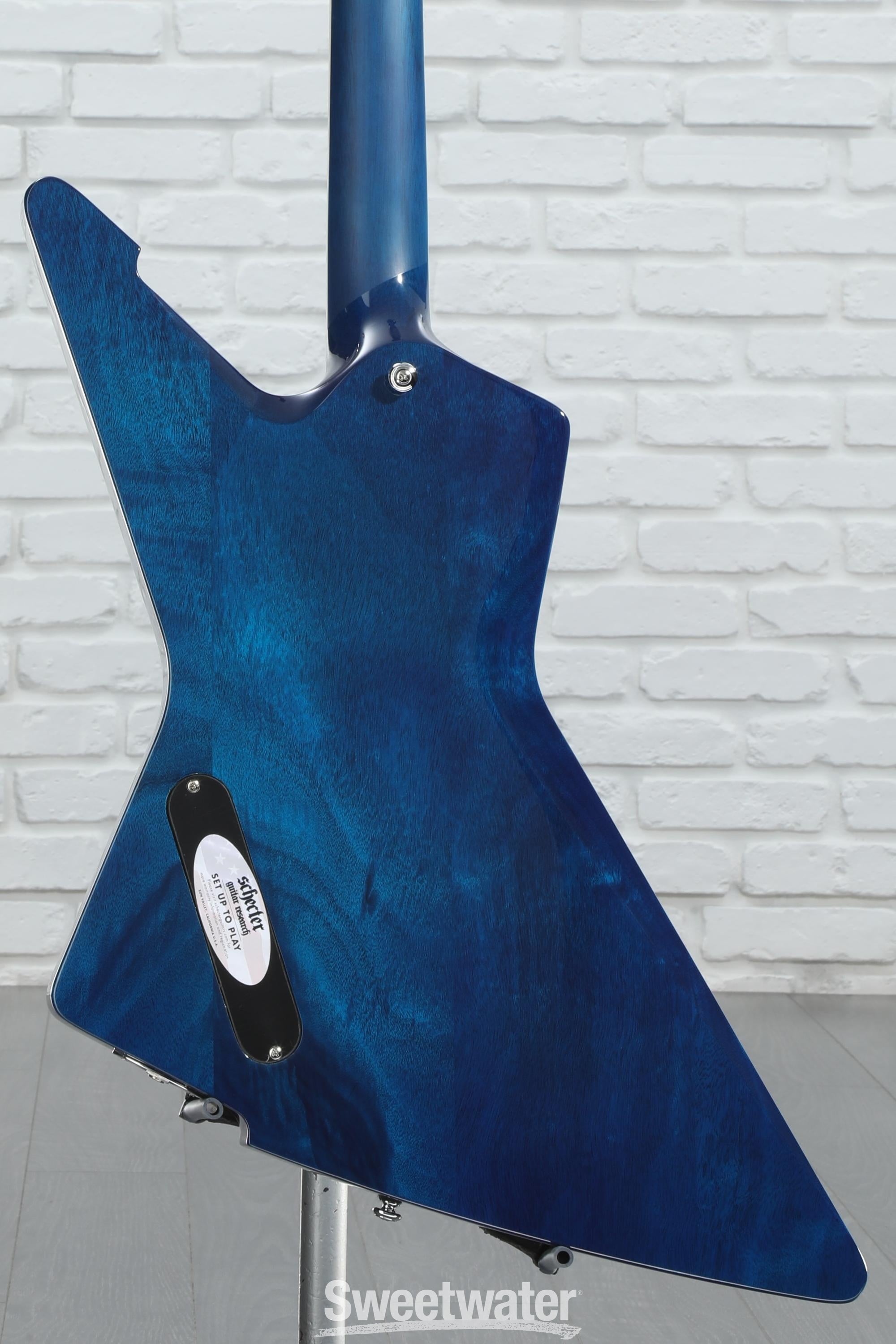 Schecter E-1 Electro Resin Electric Guitar - Yellow Electro Resin ...