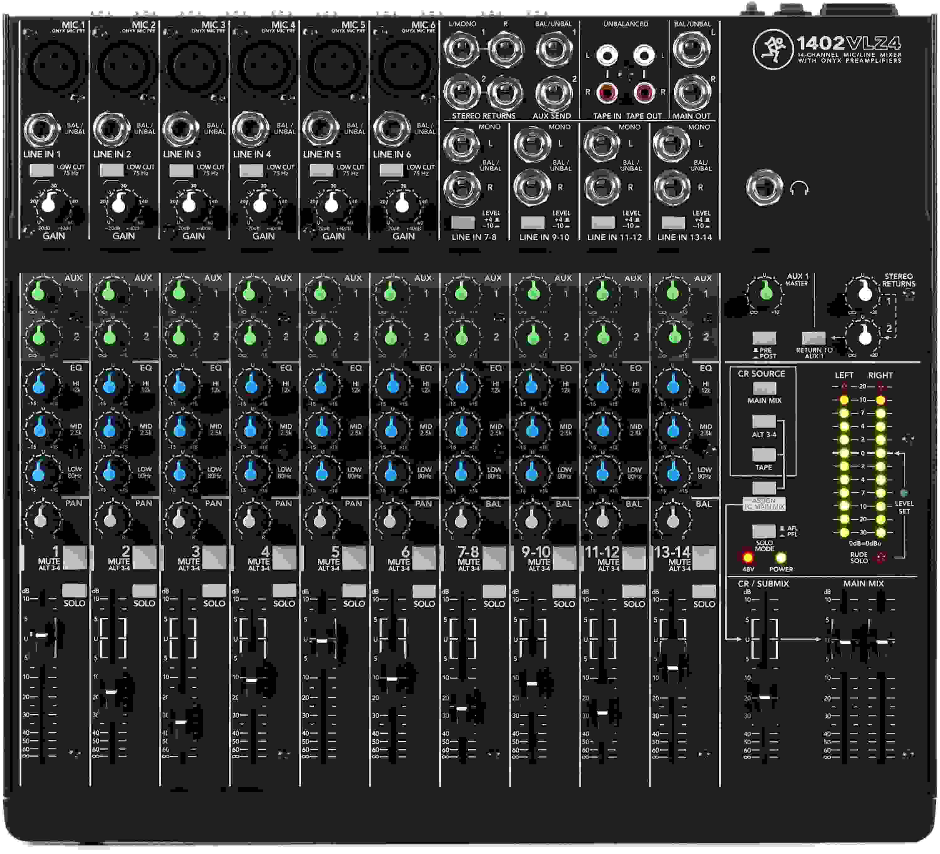 Mackie 1402VLZ4 14-channel Mixer | Sweetwater