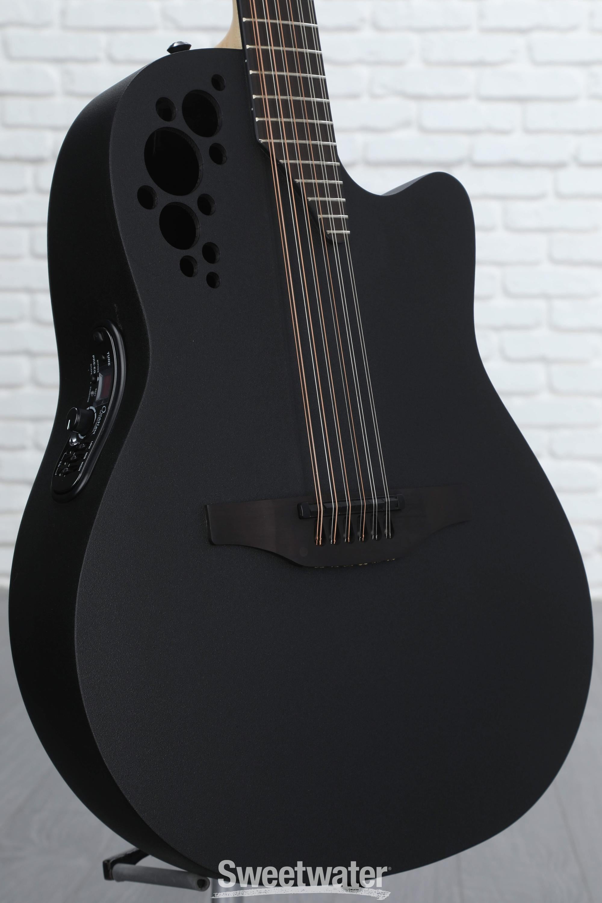 Ovation Pro Series Elite Tx E 2058-5 12-string Acoustic-electric Guitar ...