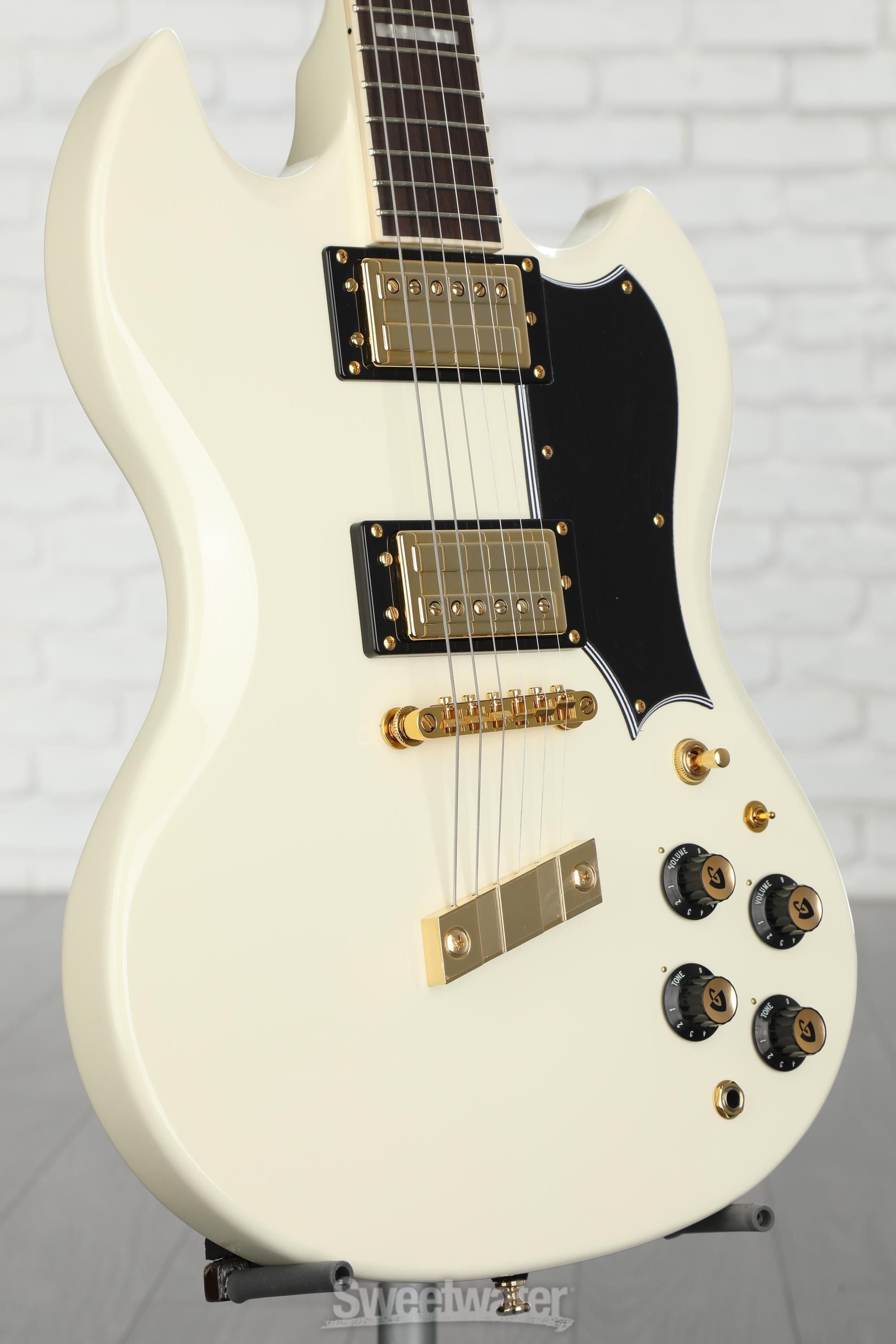 Guild Polara Kim Thayil Signature Electric Guitar - Vintage White ...