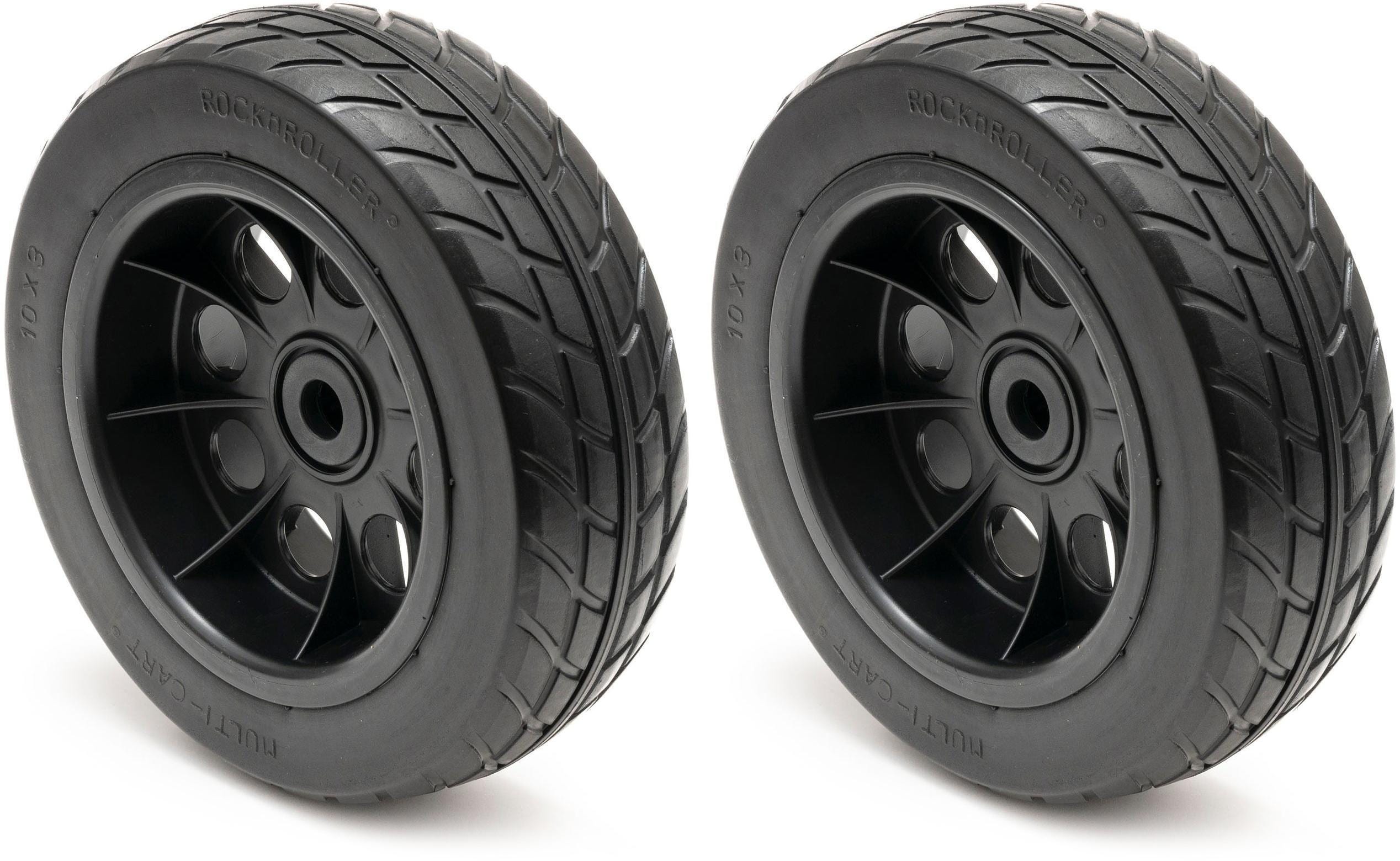 Rock N Roller RWHLO10X3BK R-Trac Rear Symmetrical Wheels for R Series ...