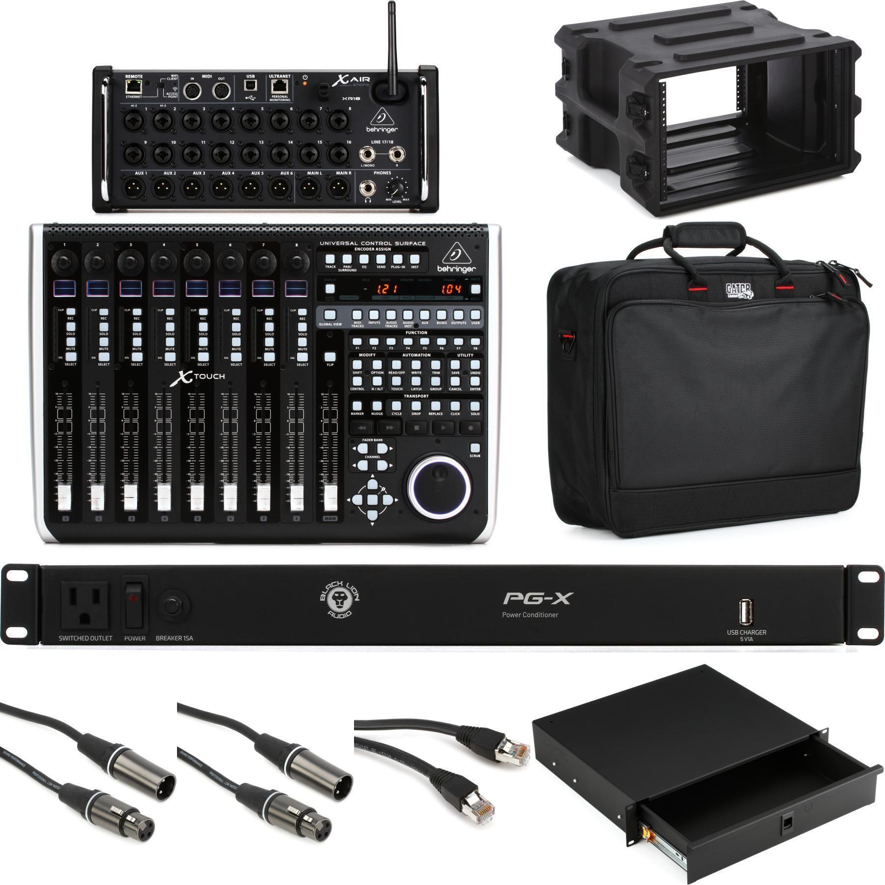 Behringer X Air XR18 18-channel Tablet-Controlled Digital Mixer and ...