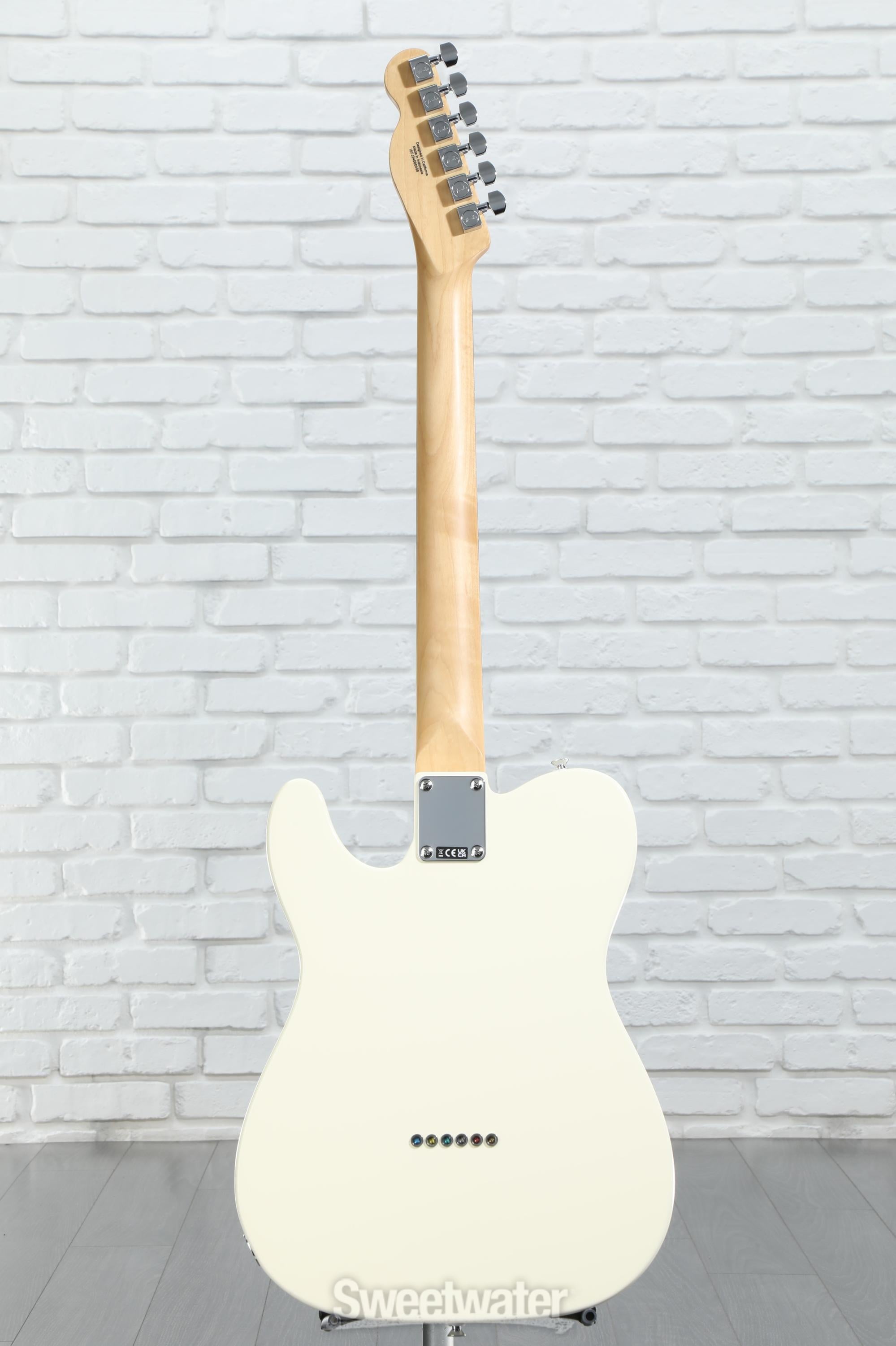 Fender Standard Telecaster Electric Guitar - Olympic White | Sweetwater