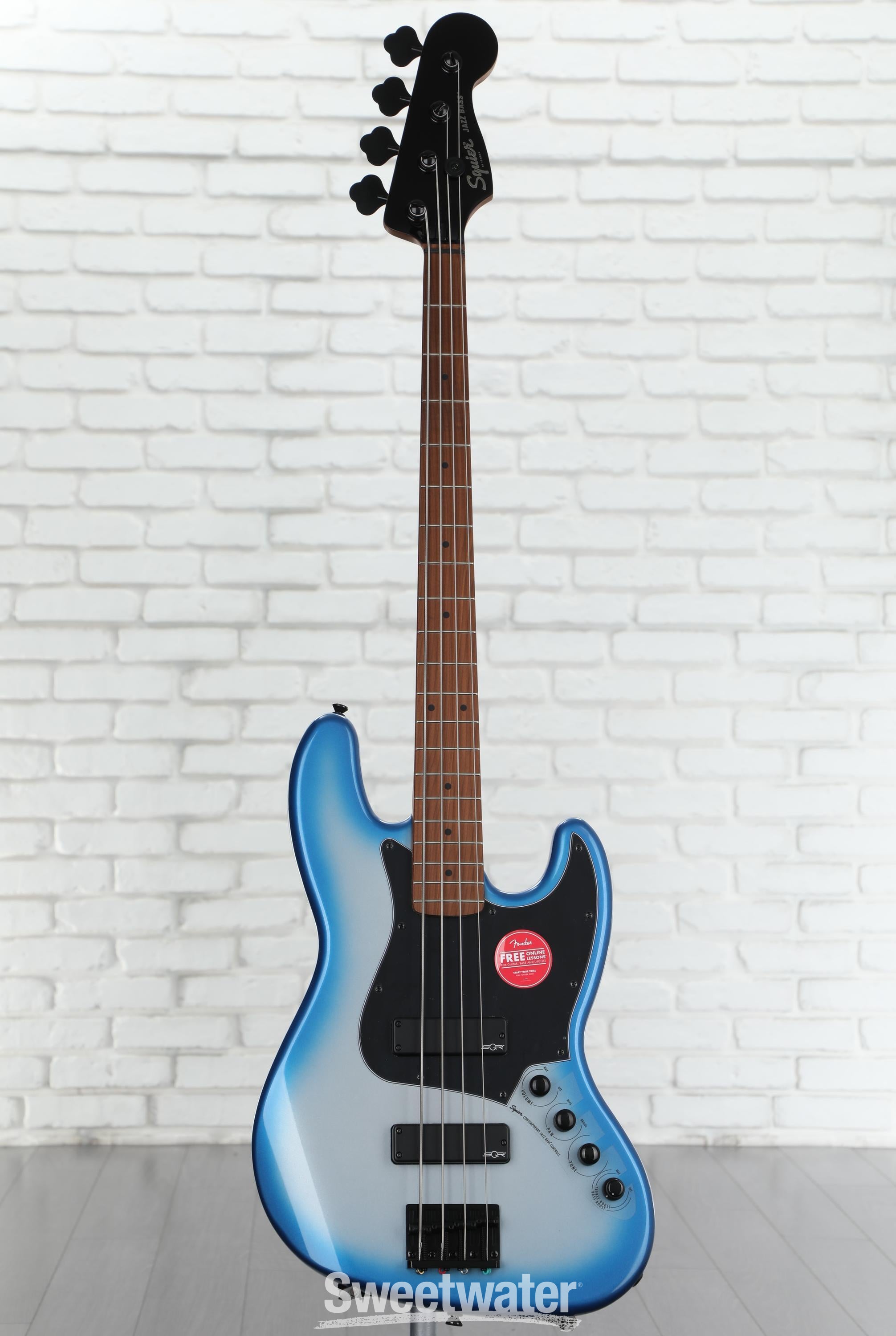 Squier Contemporary Active Jazz Bass HH - Sky Burst Metallic | Sweetwater