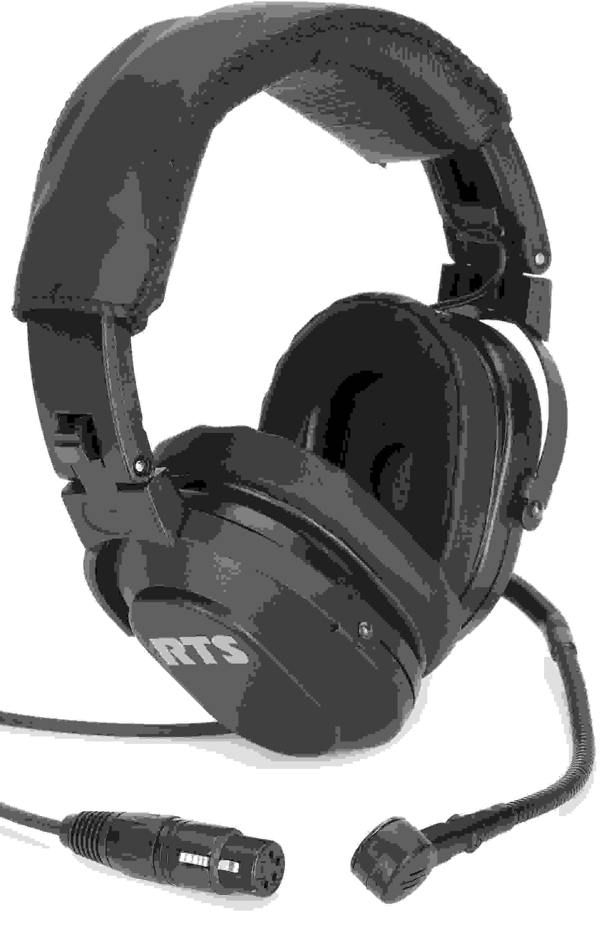 RTS HR-2 Double-ear Intercom Headset - A4F | Sweetwater