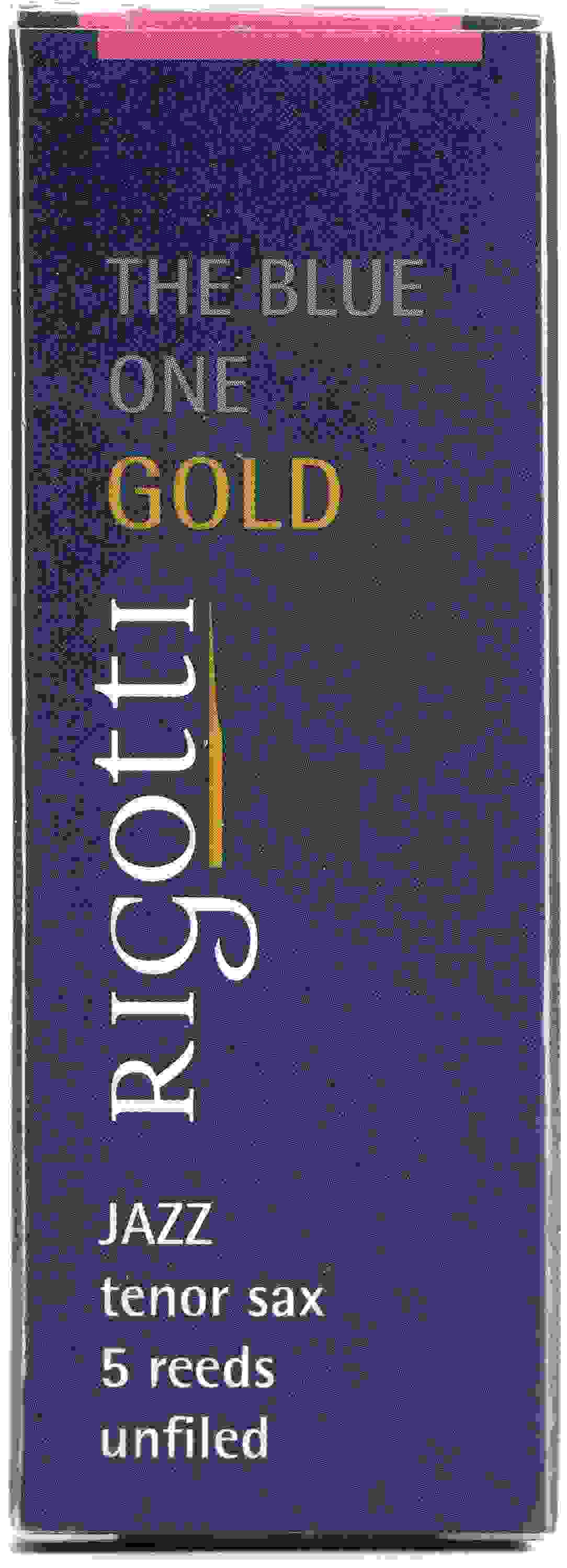 Rigotti RG5.JST Gold Jazz Tenor Saxophone Reeds - 3 Medium (5-pack ...