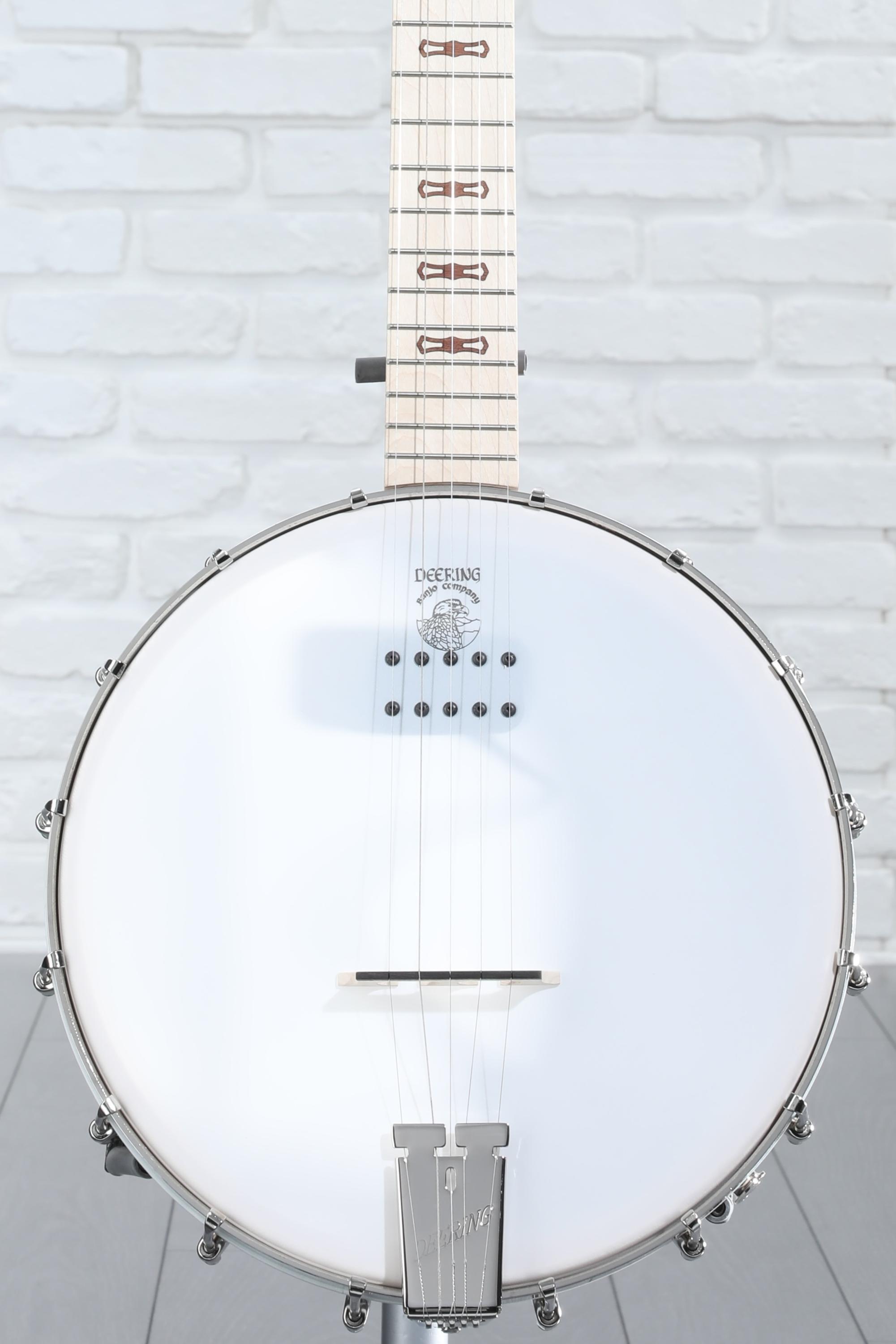 Deering Goodtime Acoustic-electric 5-string Open-back Banjo - Blonde ...