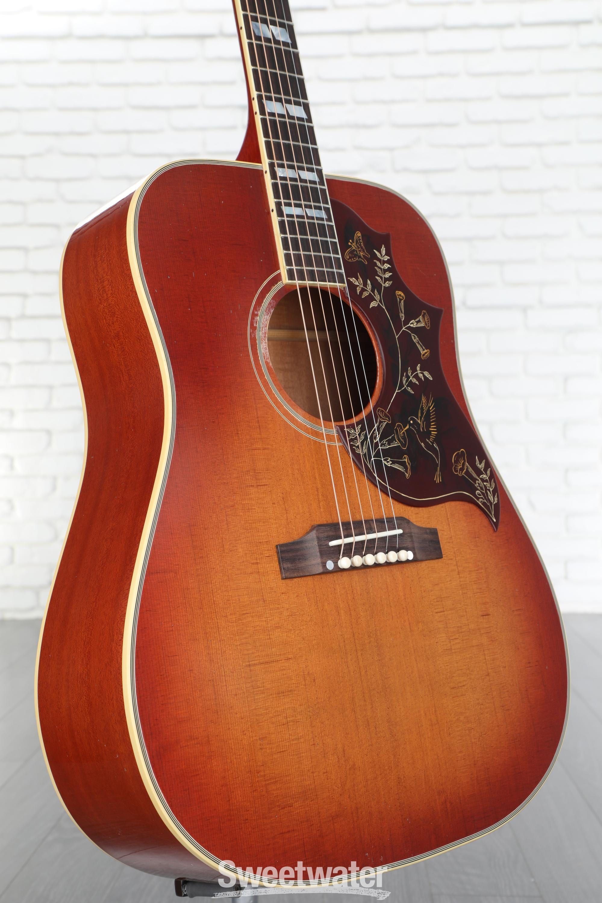 Gibson Acoustic 1960 Hummingbird Murphy Lab Light Aged Acoustic Guitar ...
