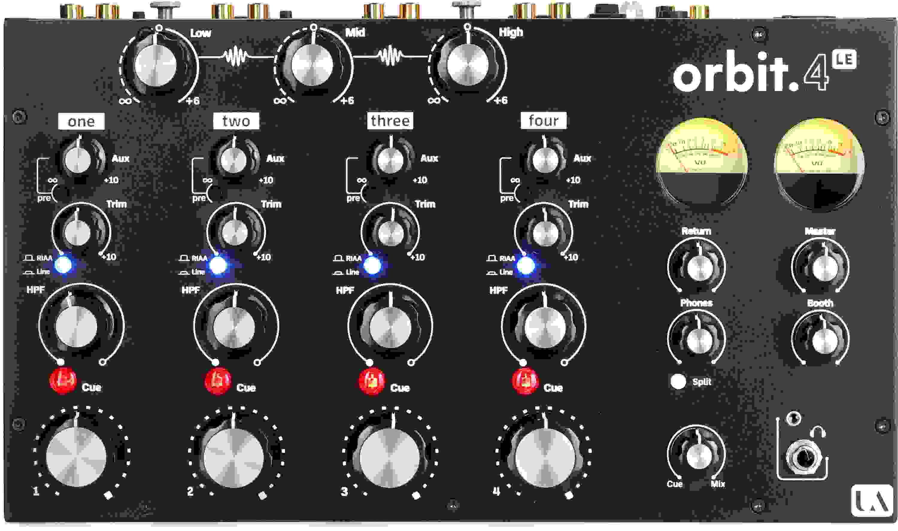 Union Audio orbit.4 LE 4-channel Analog Rotary Mixer | Sweetwater