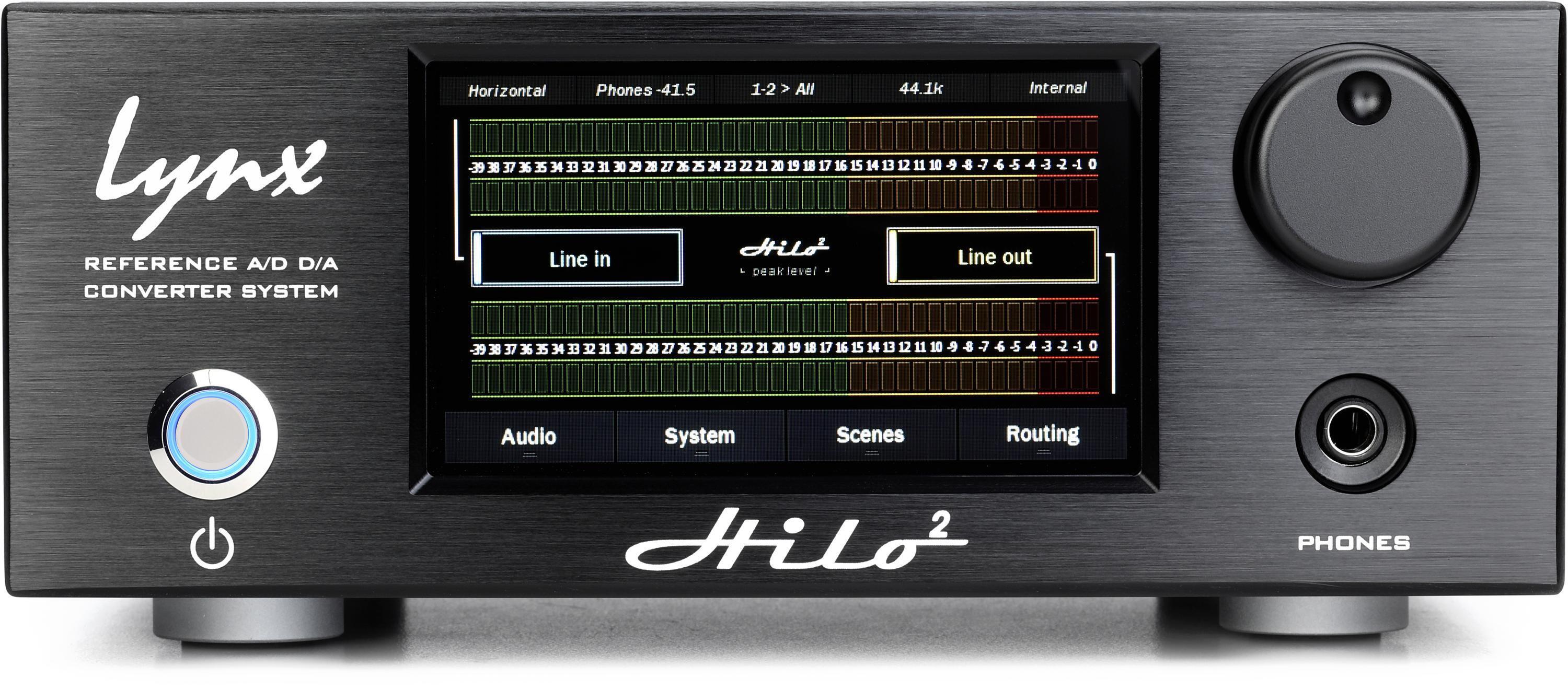 Lynx Hilo 2 AD/DA Converter with Thunderbolt 3 | Sweetwater