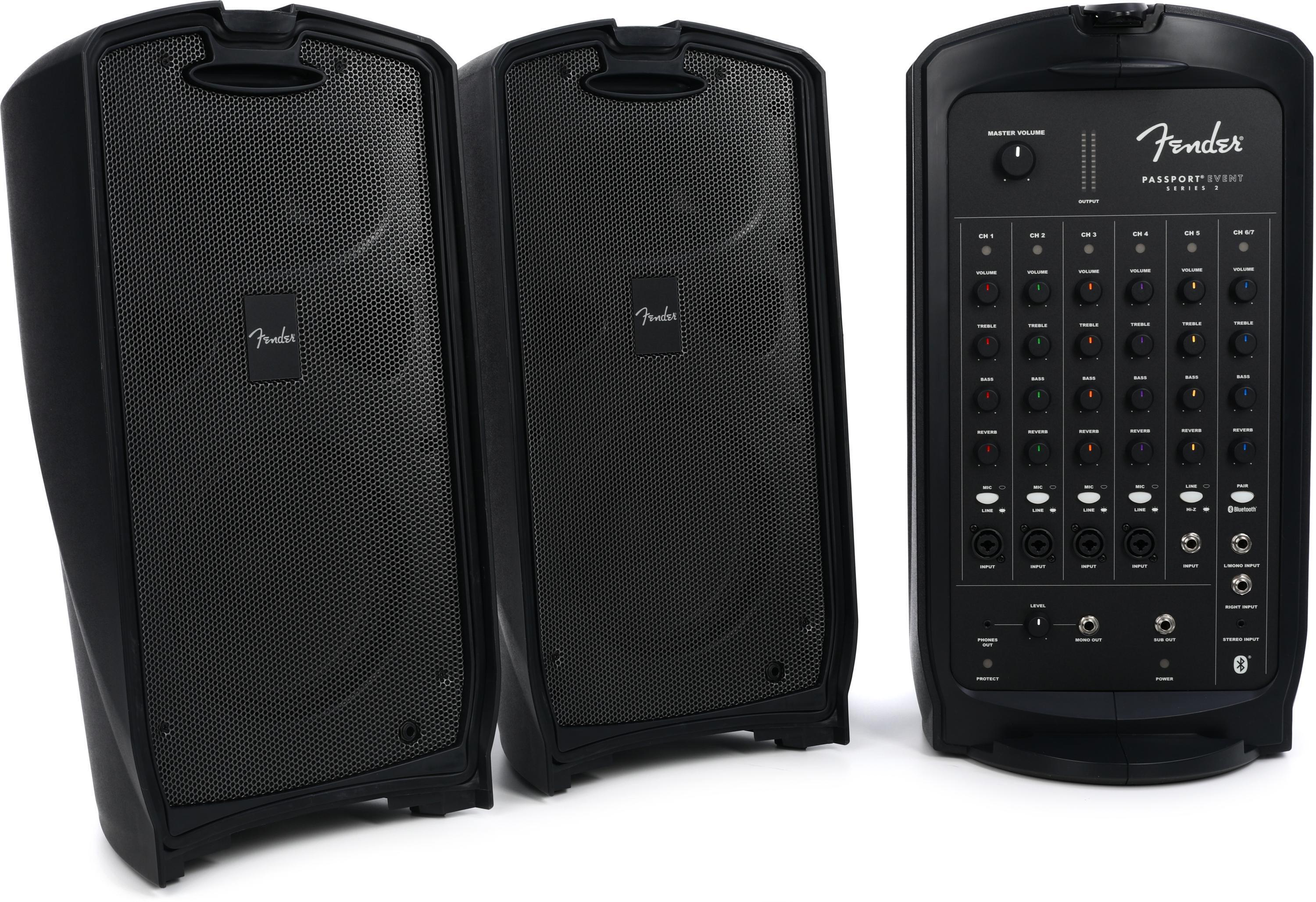 Fender Audio Passport Event S2 Portable PA System | Sweetwater