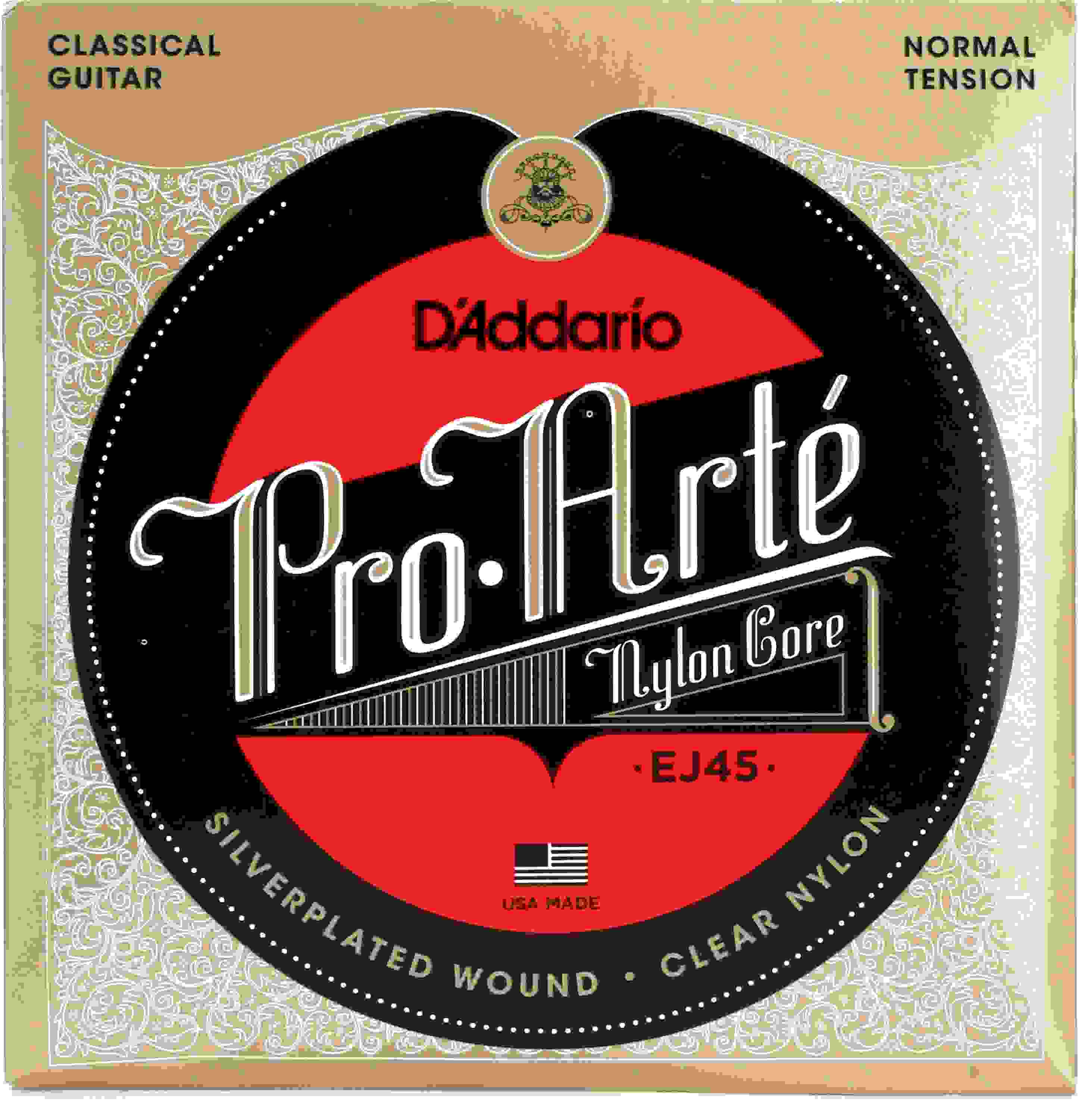 D'Addario EJ45 Pro-Arte Classical Guitar Strings - Normal Tension ...