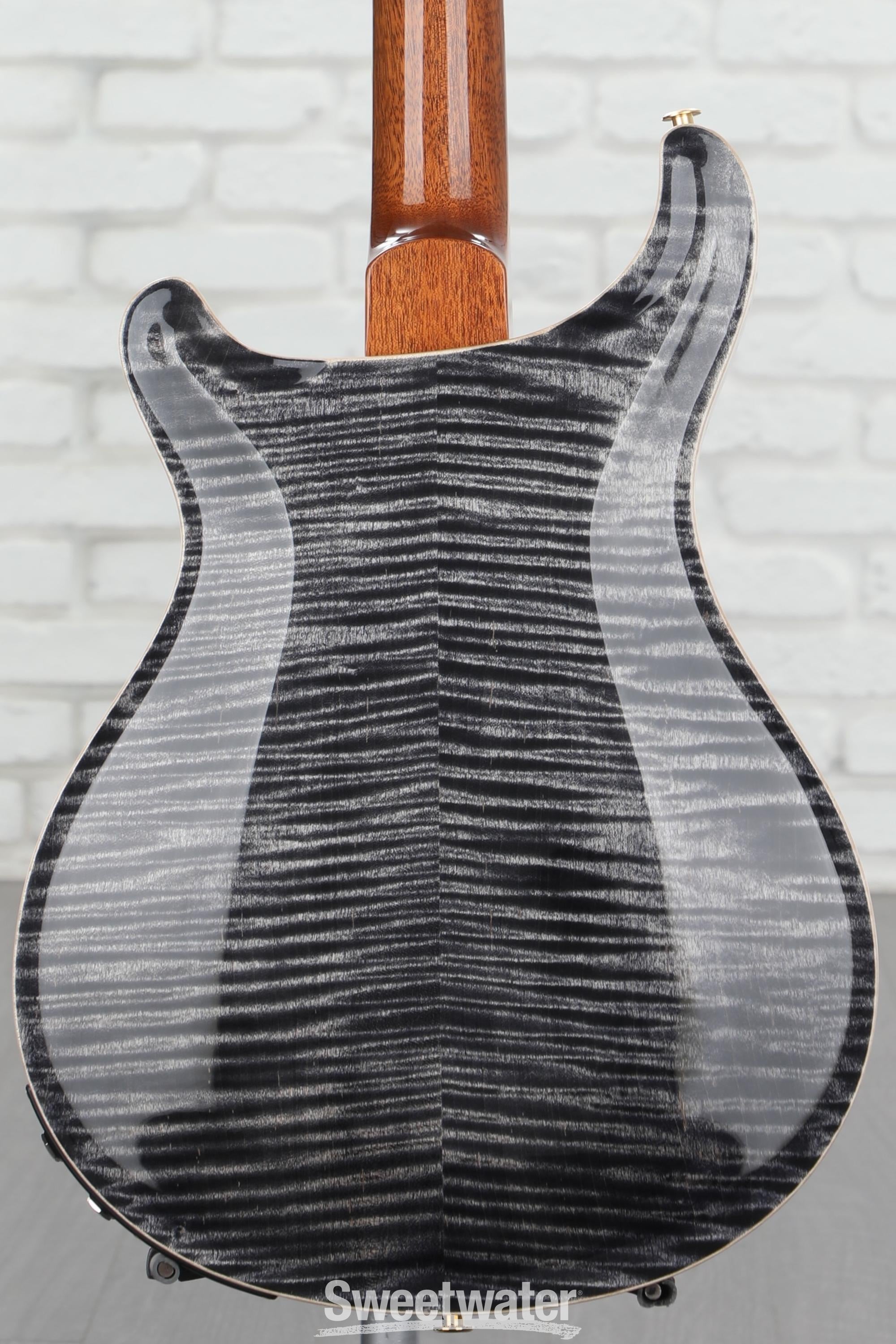 PRS Hollowbody II Piezo 10-Top Electric Guitar - Charcoal | Sweetwater