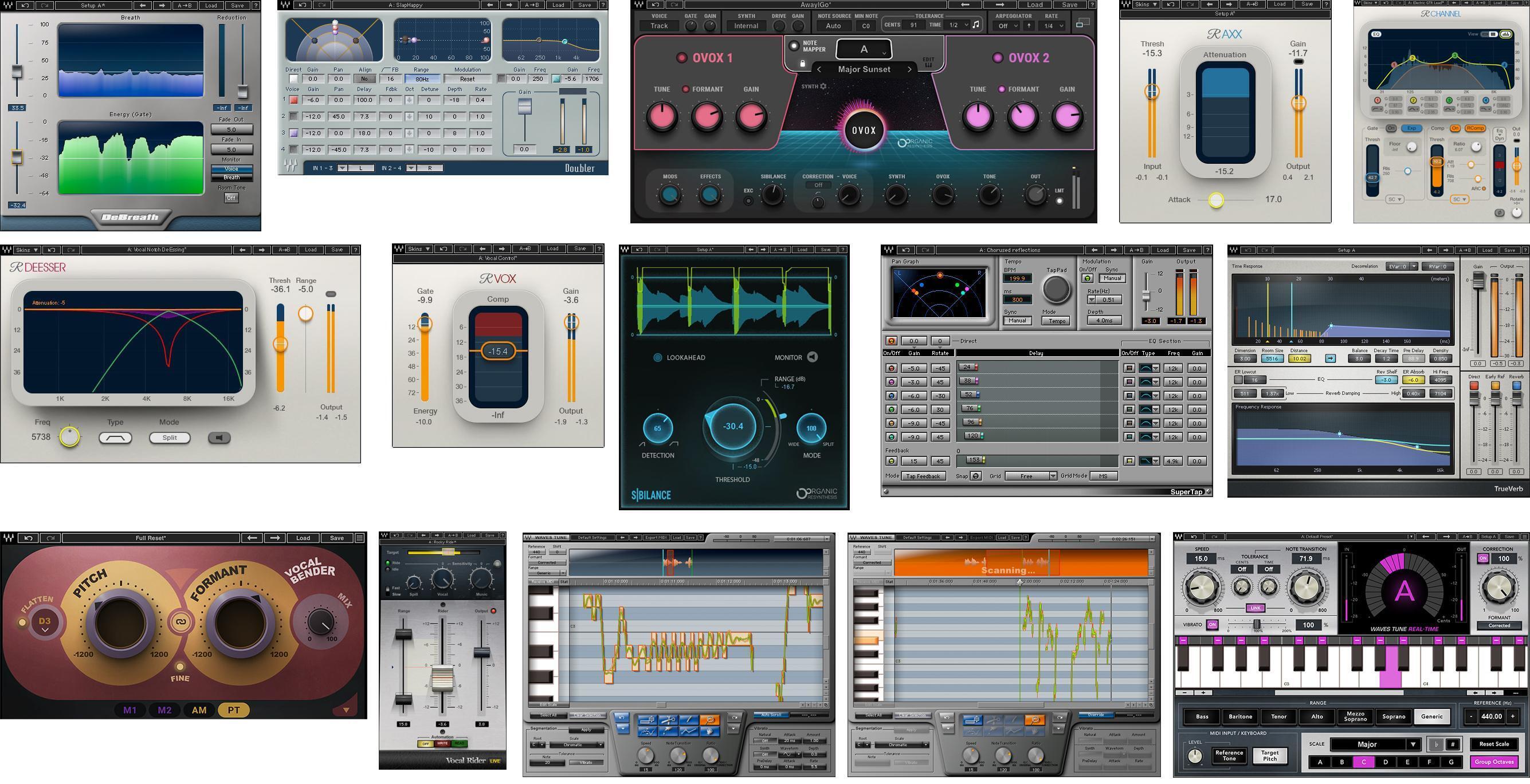 Waves Vocal Production Plug-in Bundle | Sweetwater