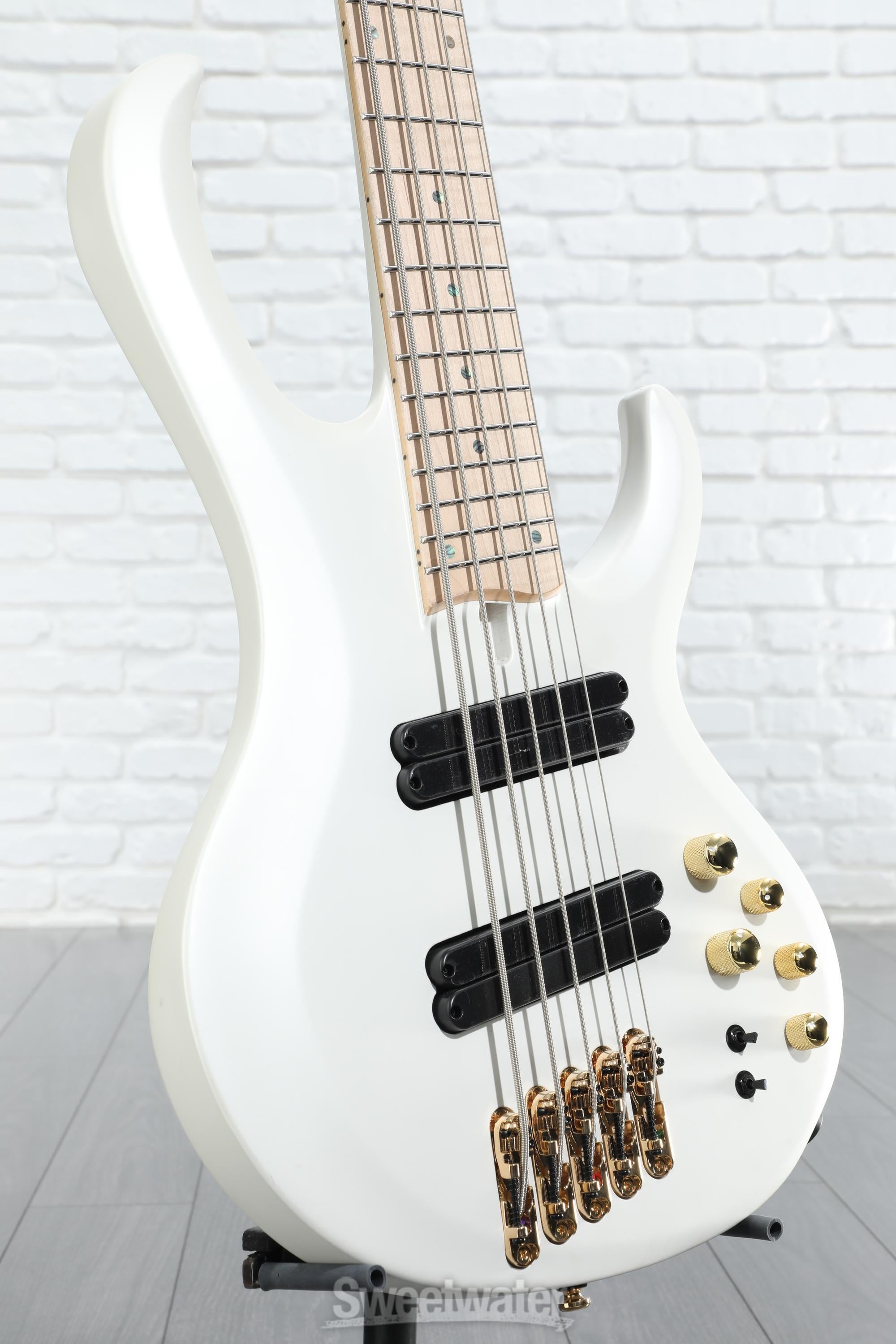 Ibanez BTB Bass Workshop Multi-scale 5-string Electric Bass - Pearl ...