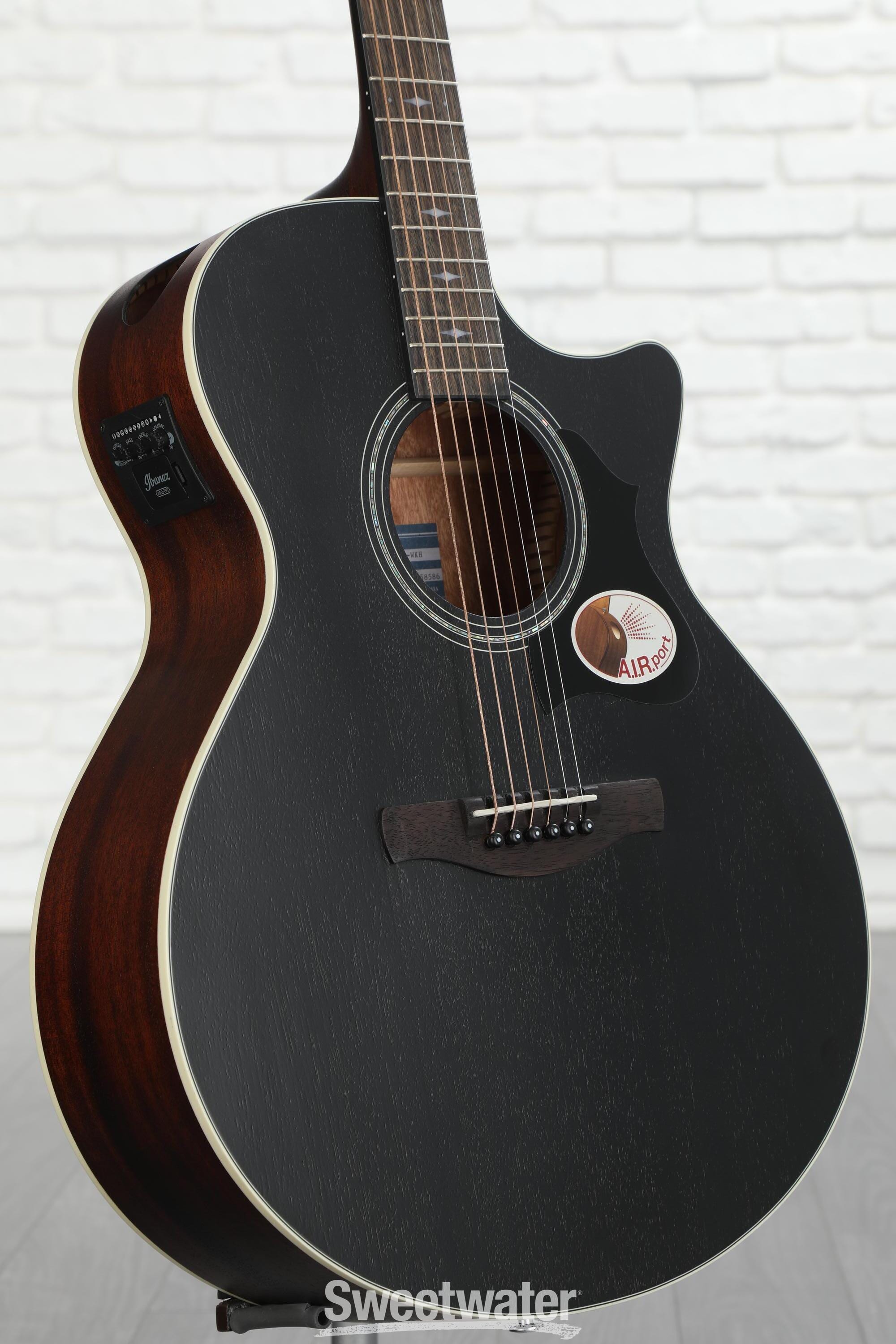 Ibanez AE140 Acoustic-electric Guitar - Weathered Black | Sweetwater