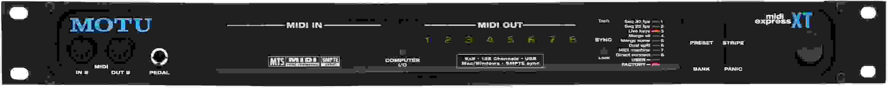 MOTU MIDI Express XT 8x8 USB MIDI Interface | Sweetwater