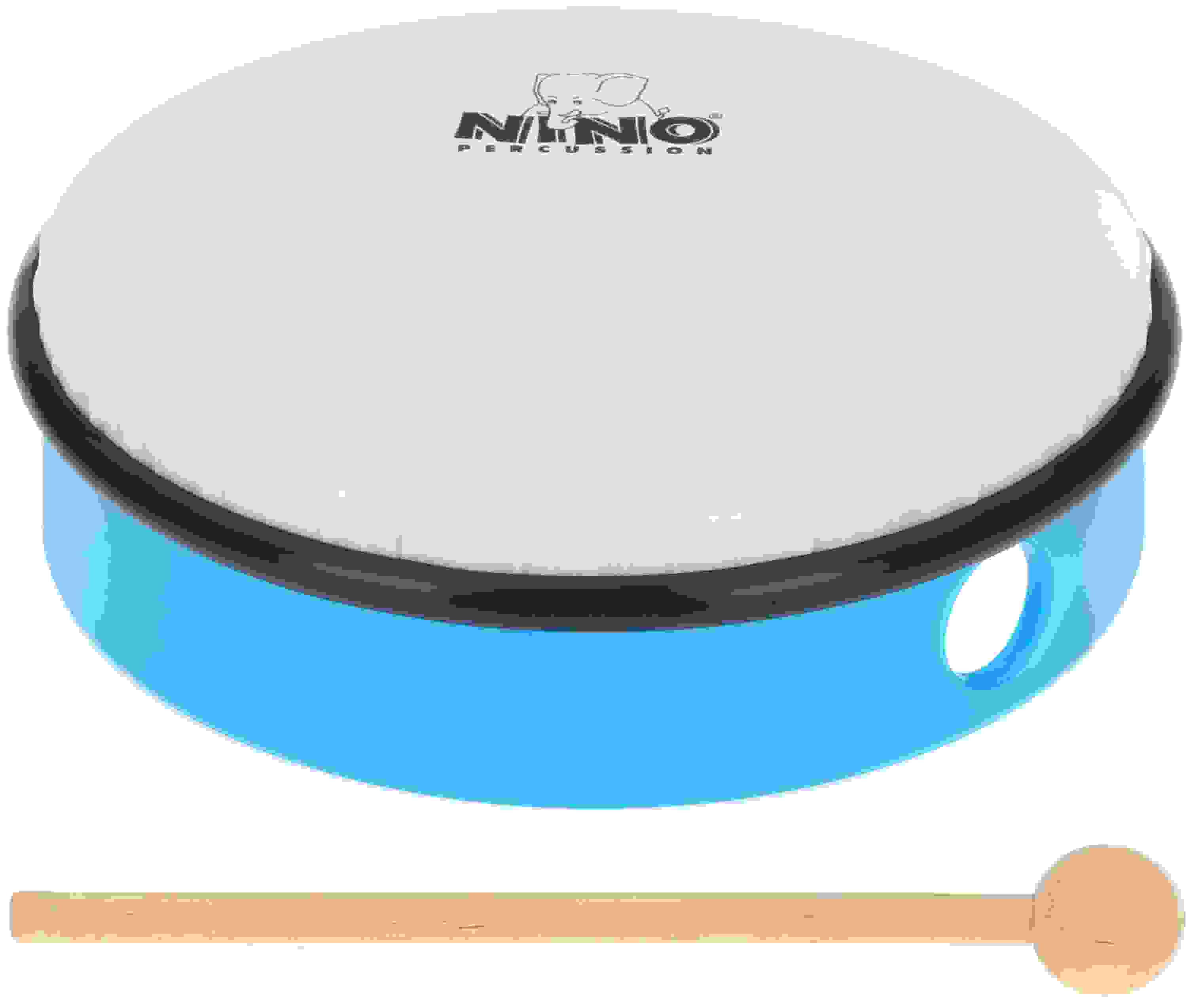 Nino ABS Hand Drum - 8 inches, Sky Blue | Sweetwater