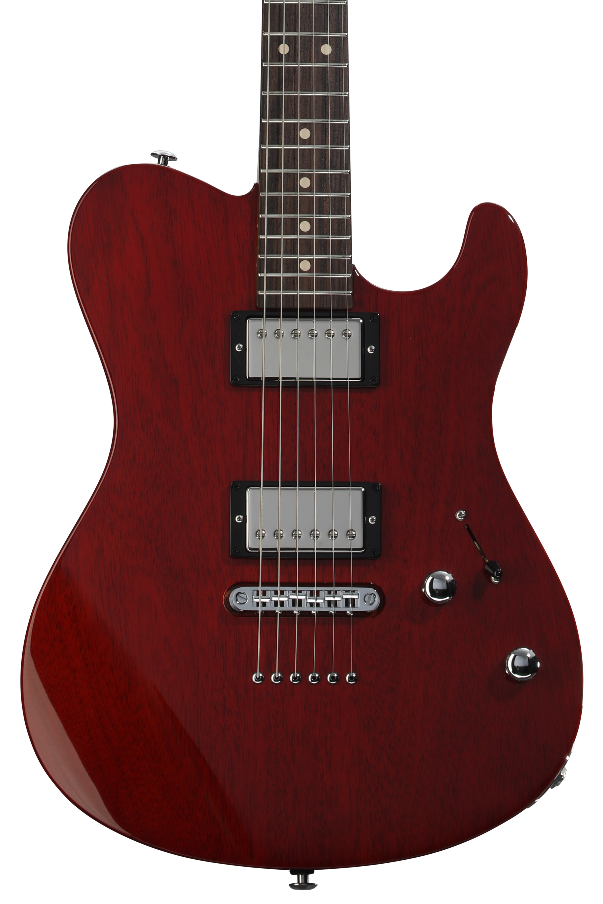 Suhr Oso Electric Guitar - Trans Red | Sweetwater