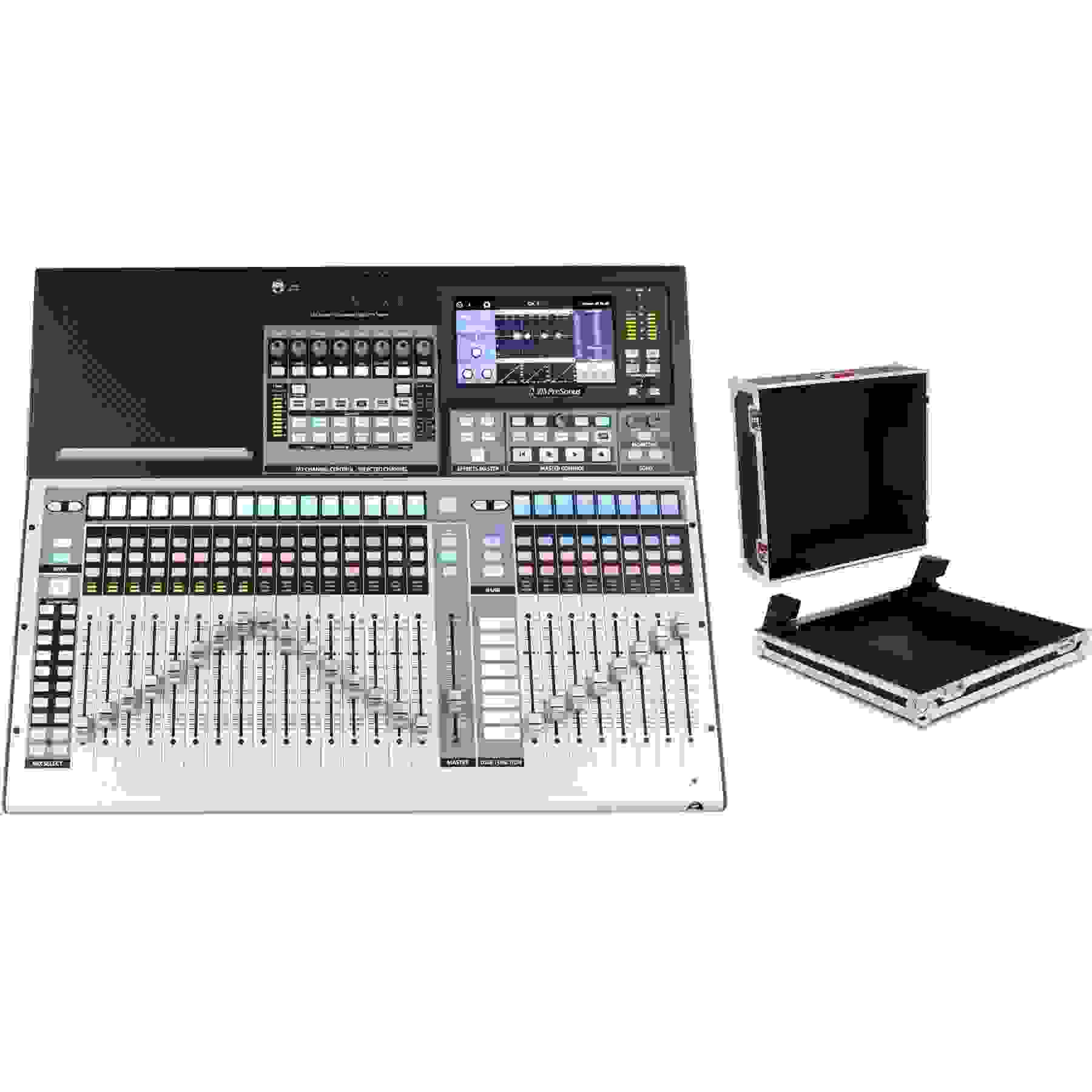PreSonus StudioLive 32SX 32-channel Digital Mixer and Flight Case ...