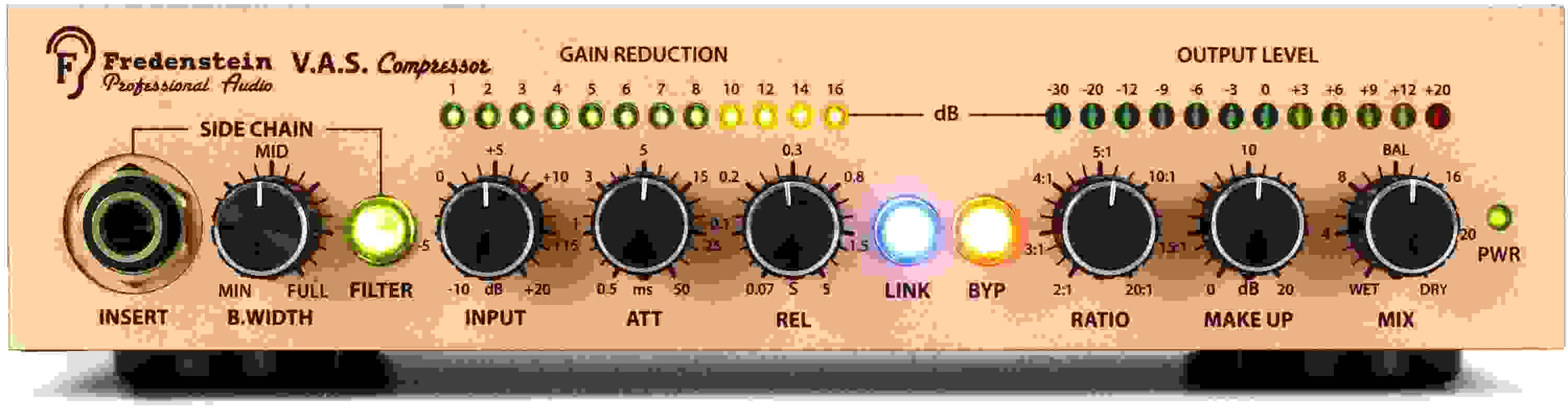 Fredenstein V.A.S. Desktop FET Compressor | Sweetwater