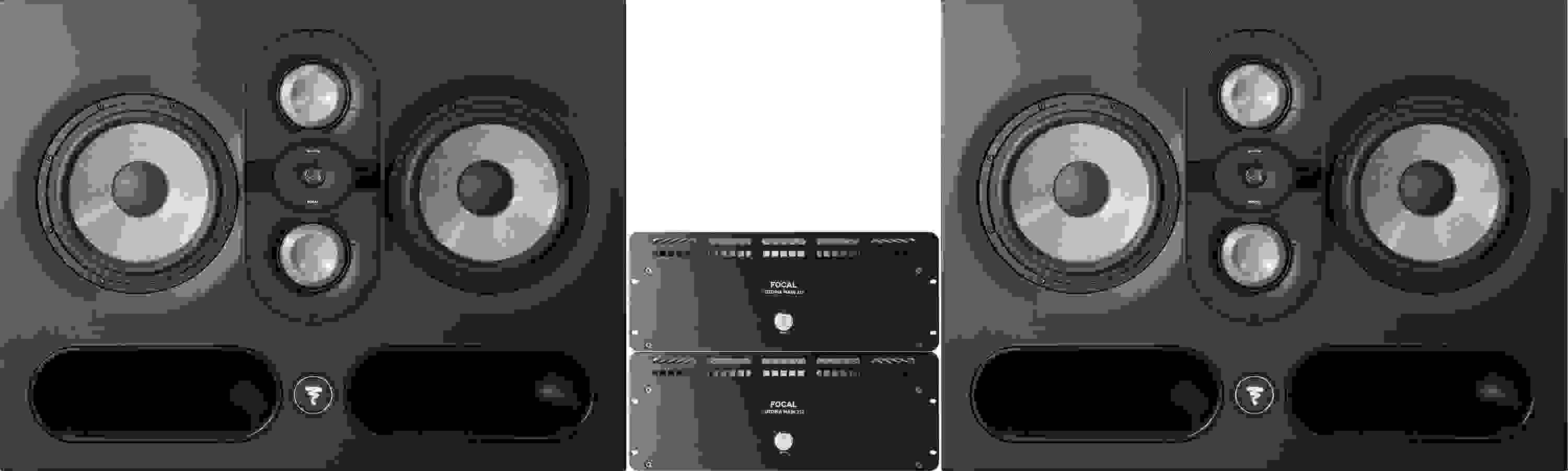 Focal Utopia Main 212 Active Monitoring Speaker System - Black | Sweetwater